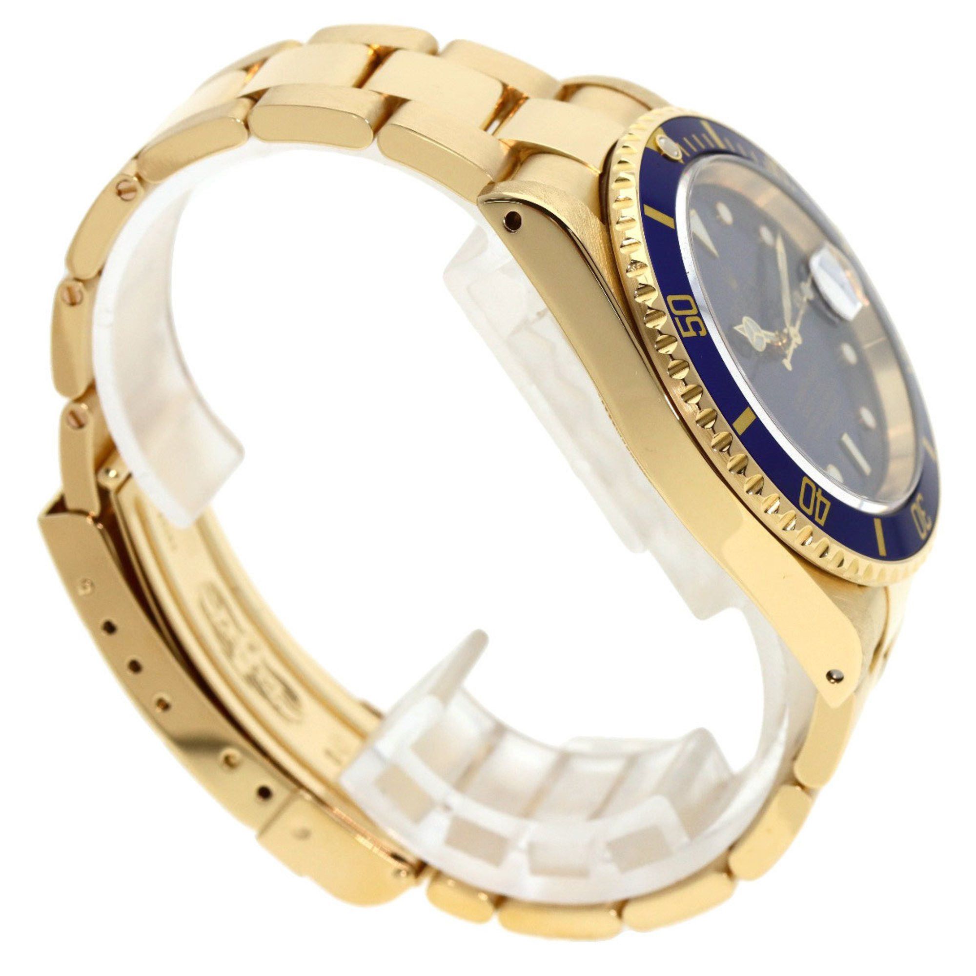 Rolex Rolex 16618 Submariner Date Watch K18 Yellow Gold/K18YG Men's ...