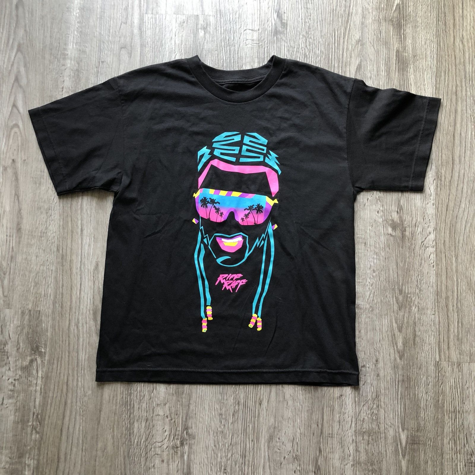 Other Riff Raff Neon Graphic T-Shirt | Grailed