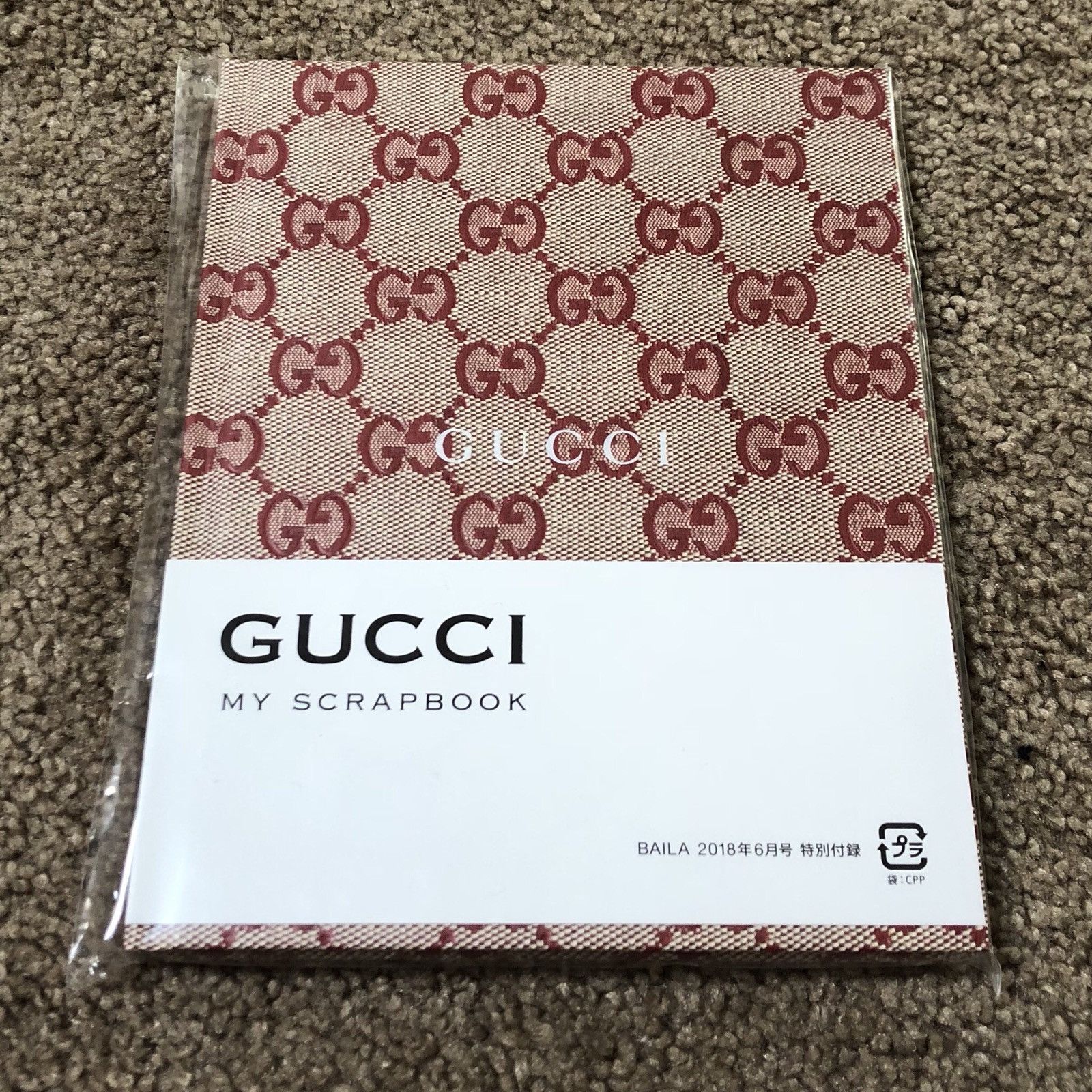 Gucci Deadstock Monogram Notebook | Grailed