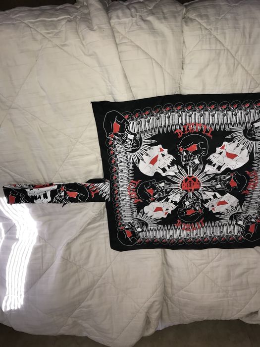 Playboy Playboi Carti Merch Bone Bandana | Grailed