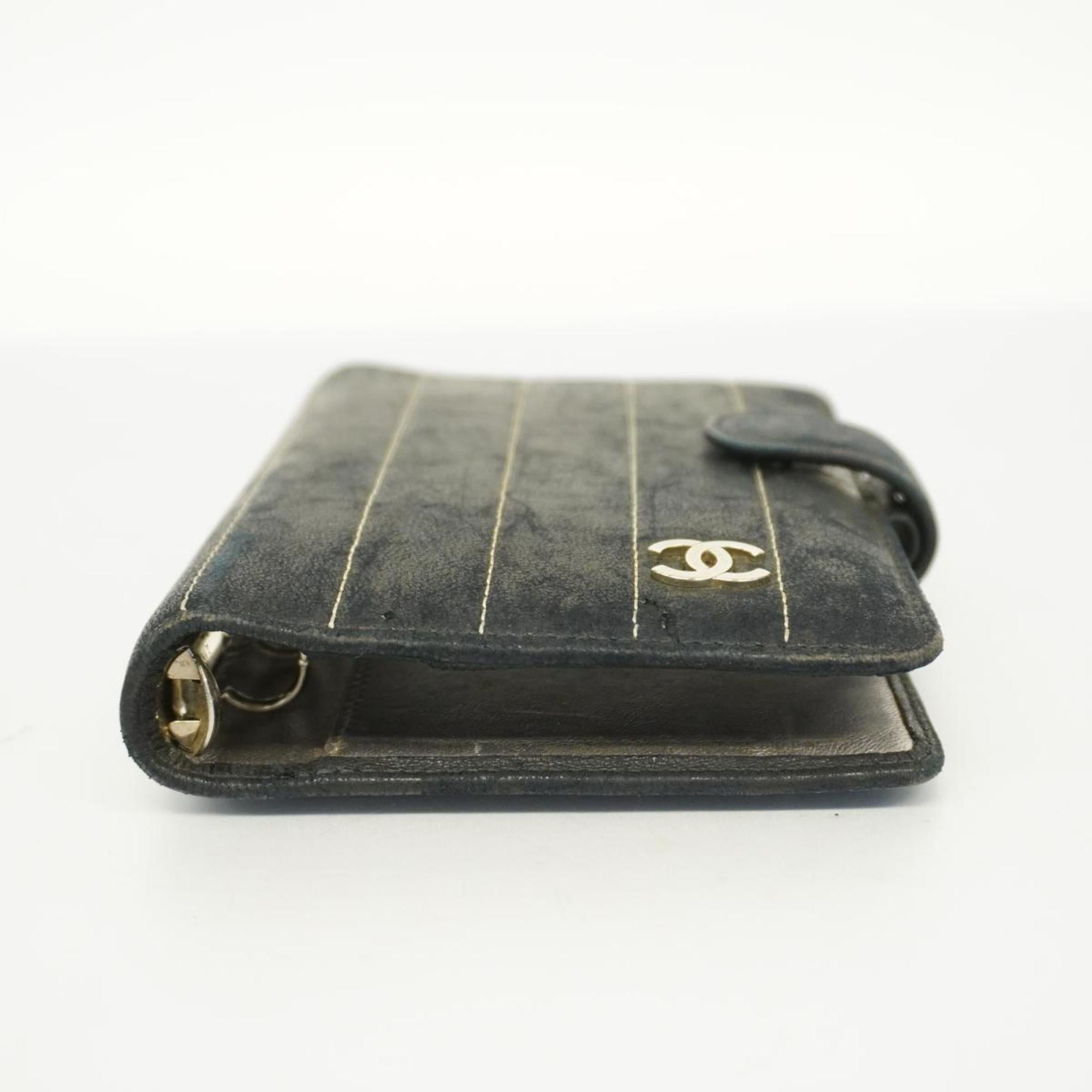 Chanel CHANEL Notebook Cover New Mademoiselle Lambskin Black Women's ...