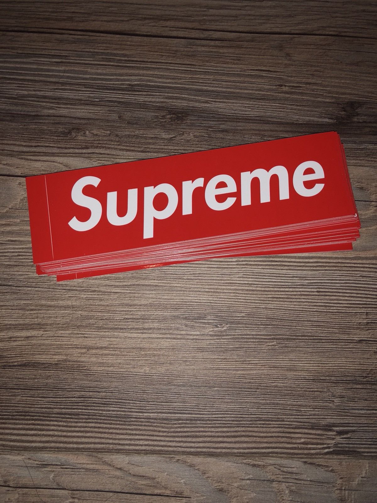 Supreme Supreme Red Bogo Sticker | Grailed
