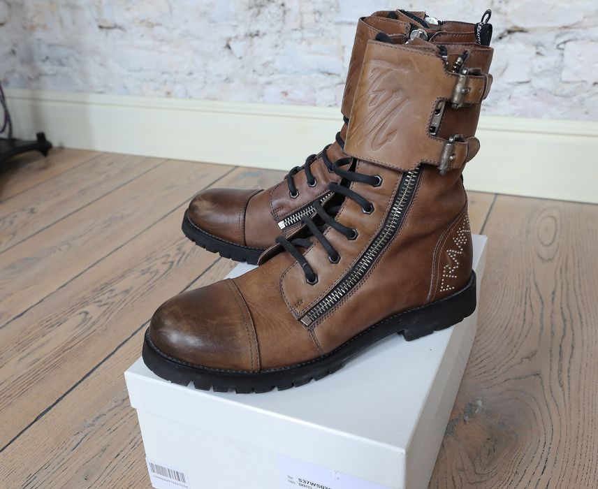 Frankie Morello FM Combat Boots | Grailed