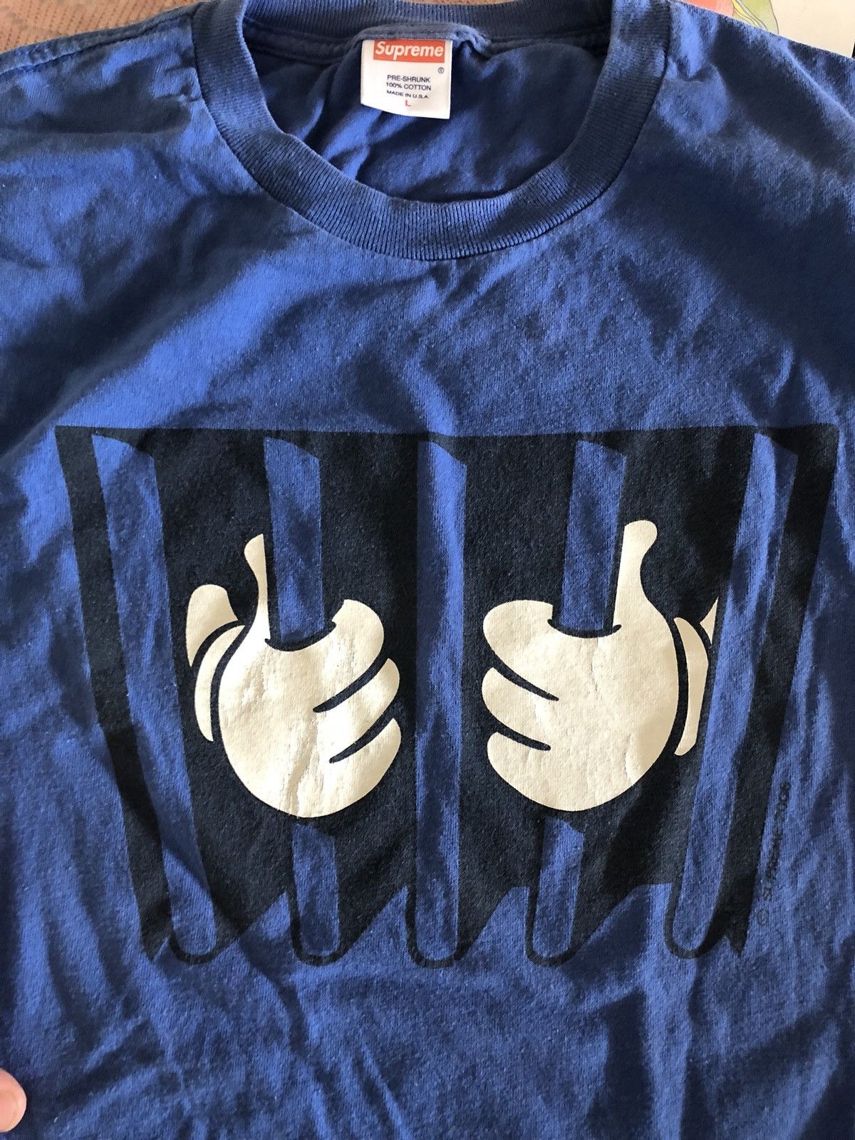 Mickey Mouse × Supreme Supreme Mickey Behind Bars 06 | Grailed