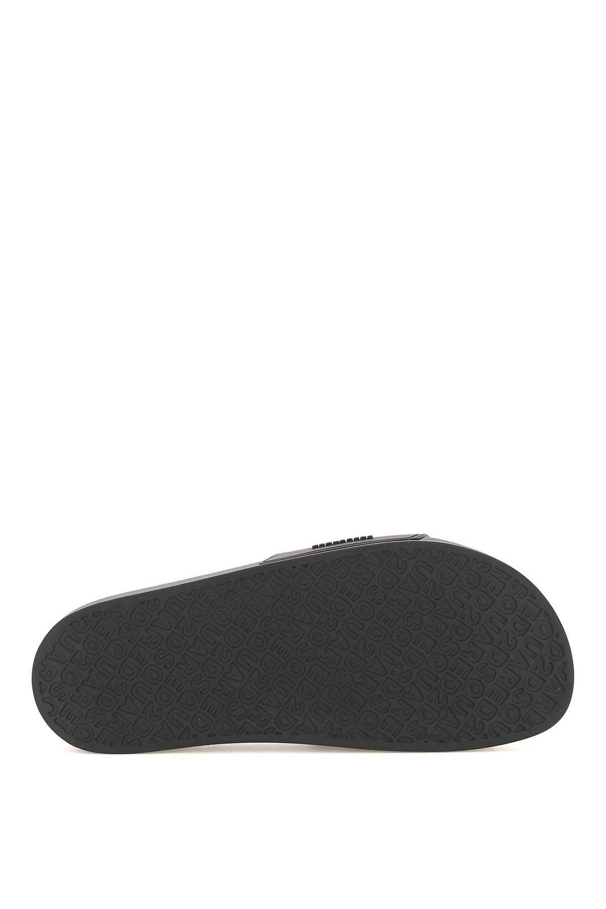 Dsquared2 Icon Rubber Slides Size EU 44 for Men | Grailed