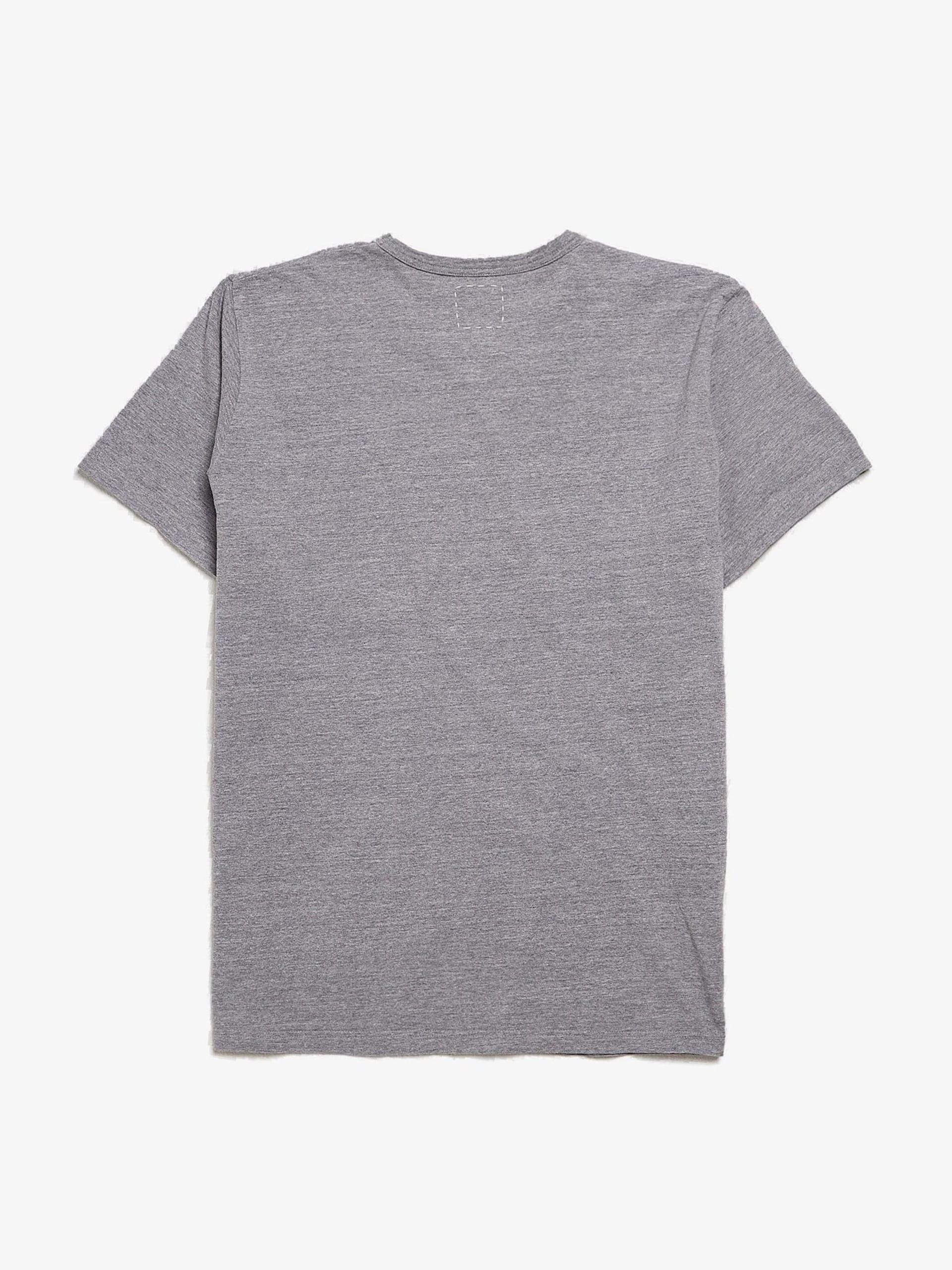 Visvim Gray Logo And Native American Printed Cotton T-Shirt | Grailed
