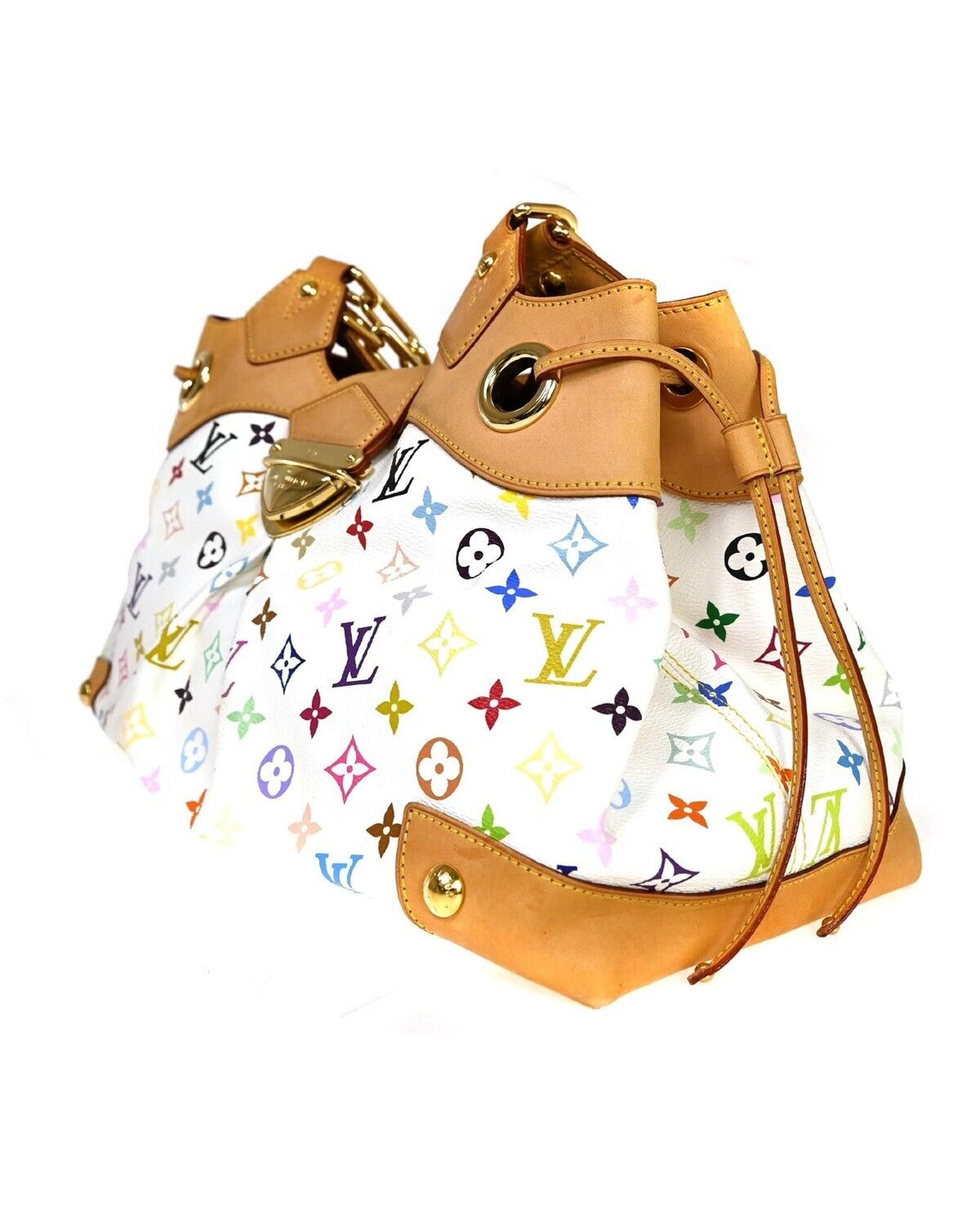 Louis Vuitton White Monogram Leather Handbag with Multi-Texture Design ...