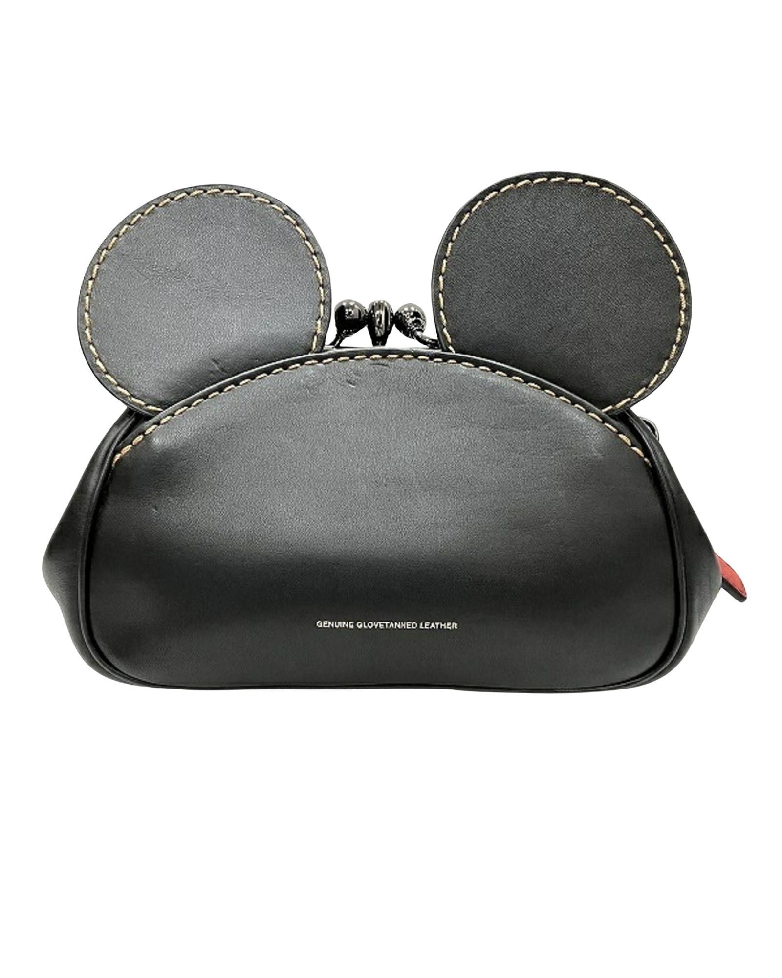 Coach Black Leather Ball Clasp Pouch for Women | Grailed