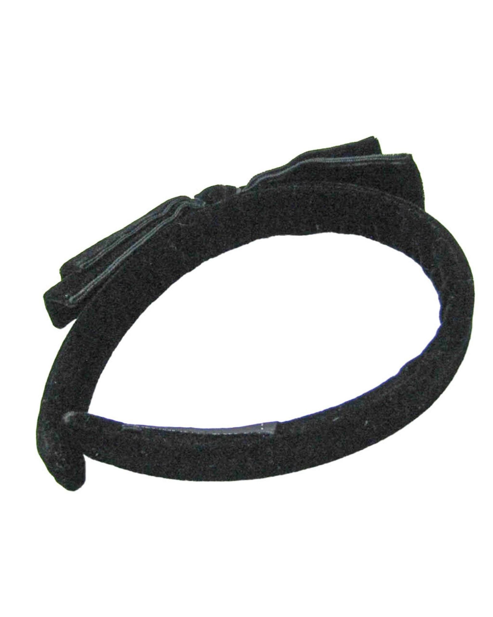 Chanel Black Velvet Alice Band for Women | Grailed