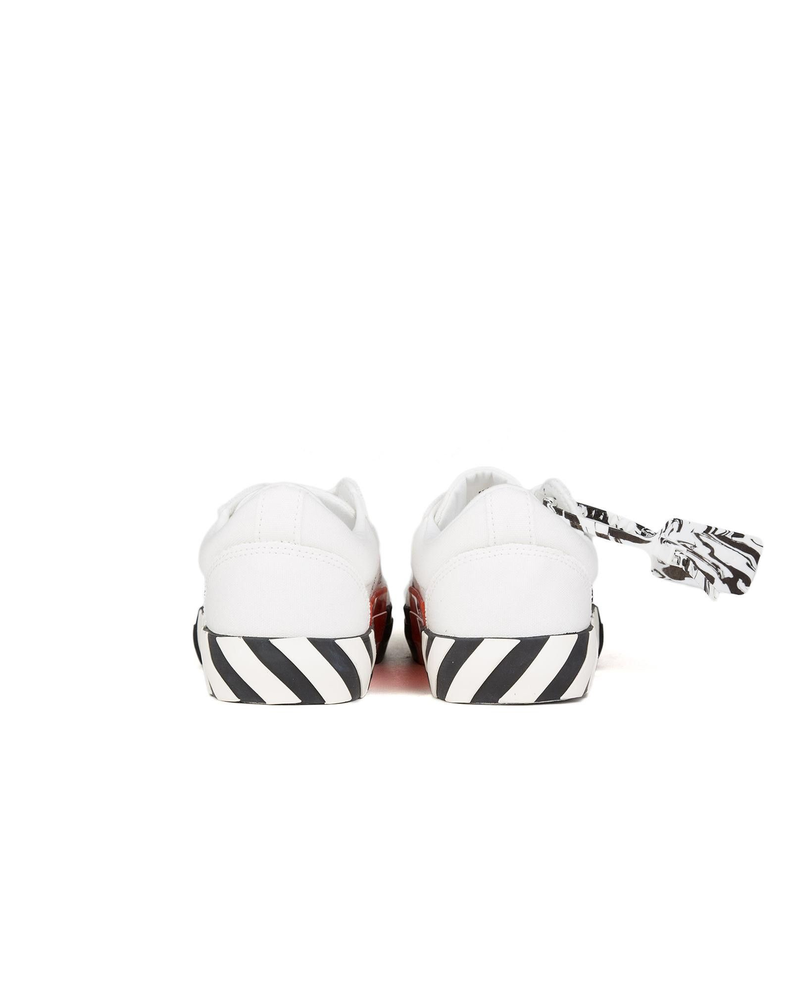 Off-White Iconic Low Top Sneakers with Arrow Patch and Diag Stripe ...