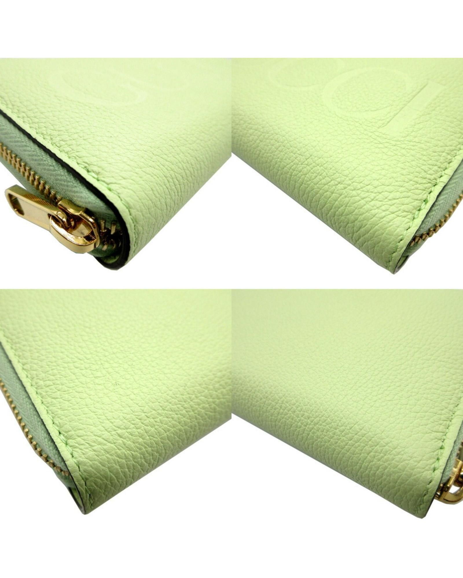 Gucci Green Leather Zip Around Long Wallet | Grailed