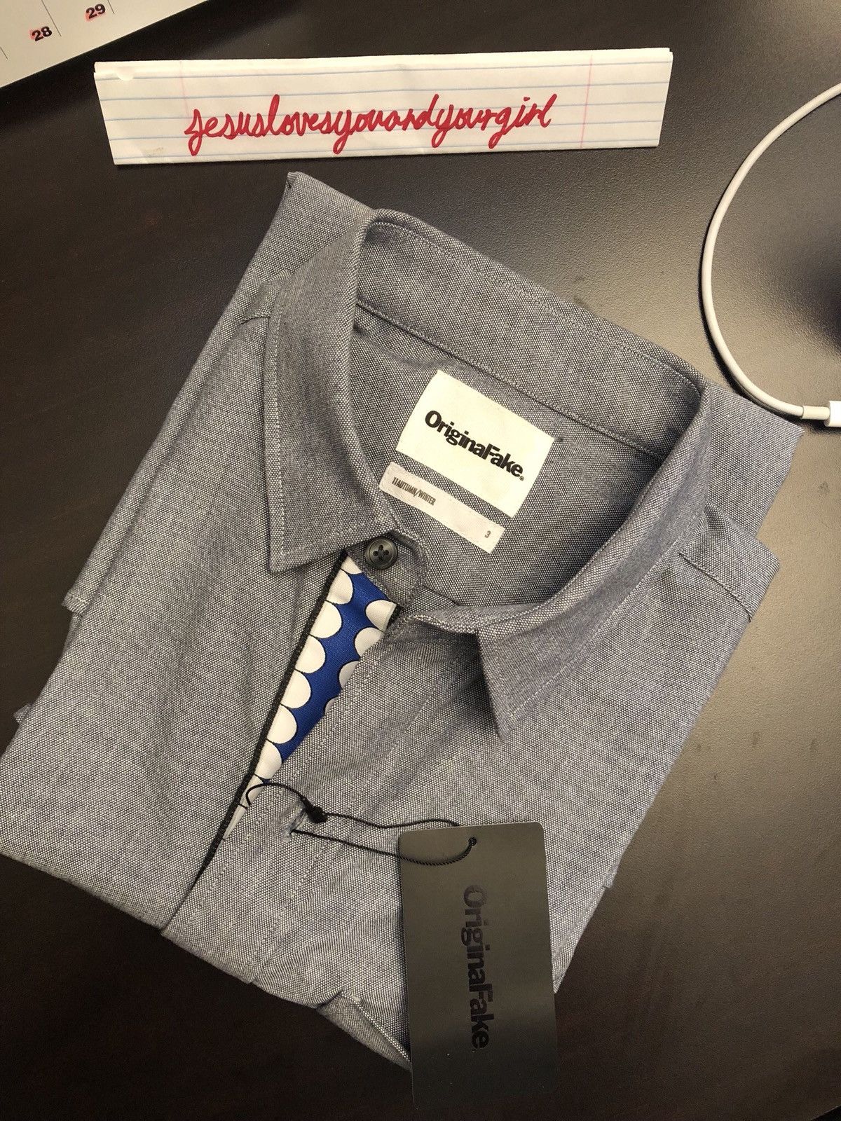 Kaws × Original Fake Original Fake Button Up Shirt | Grailed