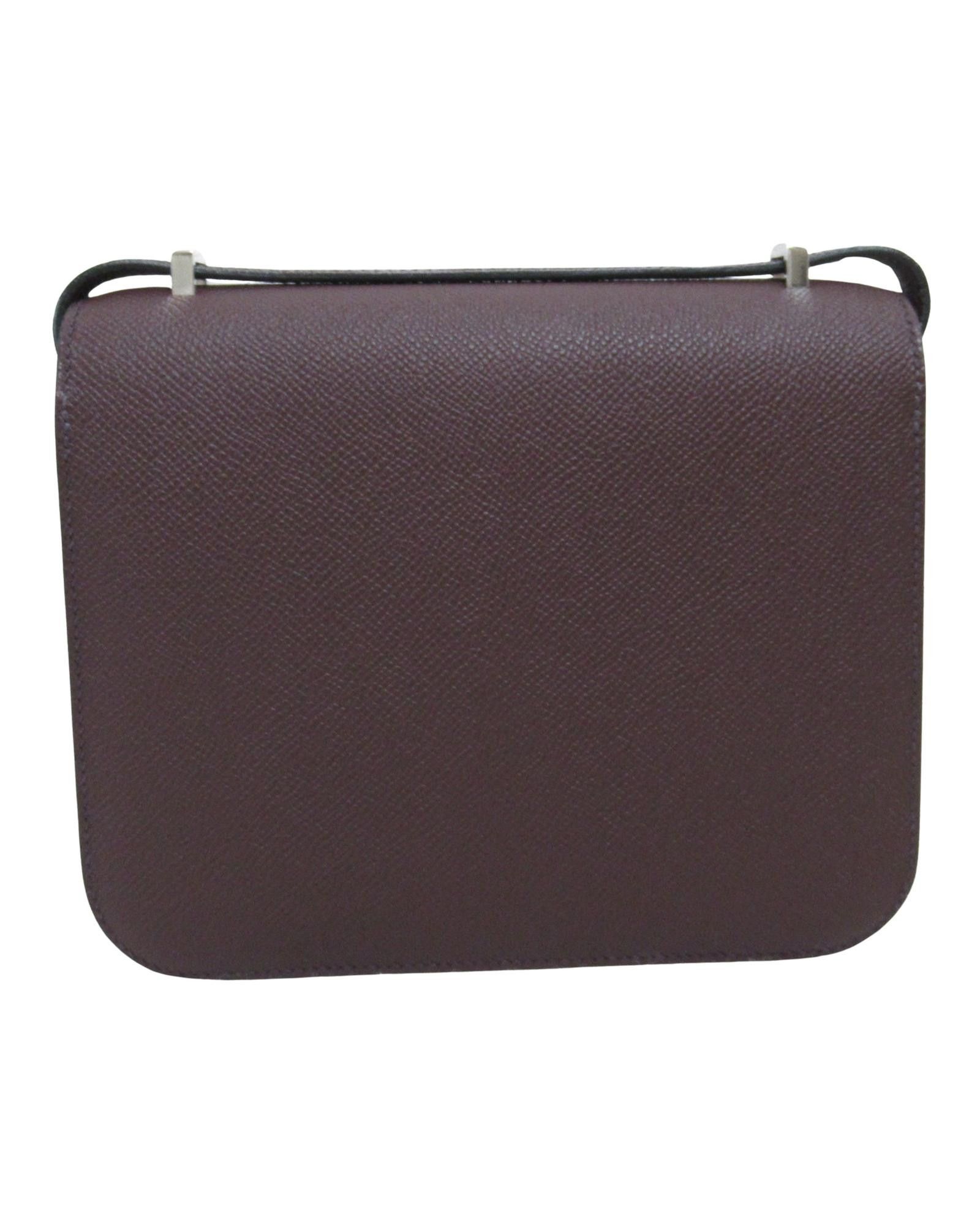 Hermes Brown Leather Shoulder Bag with Versatile Design and Timeless ...