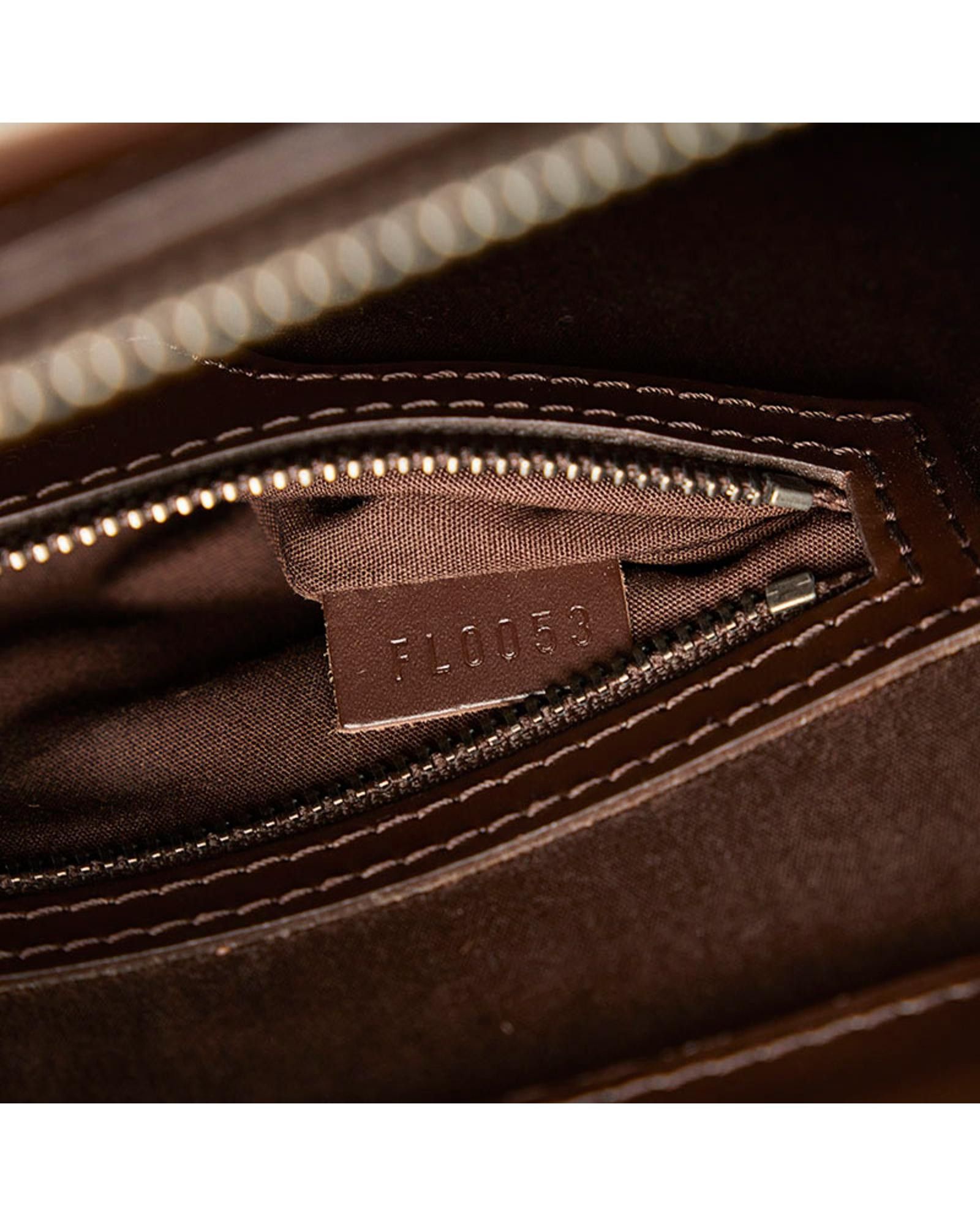Louis Vuitton Sophisticated Leather Handbag with Iconic Texture | Grailed