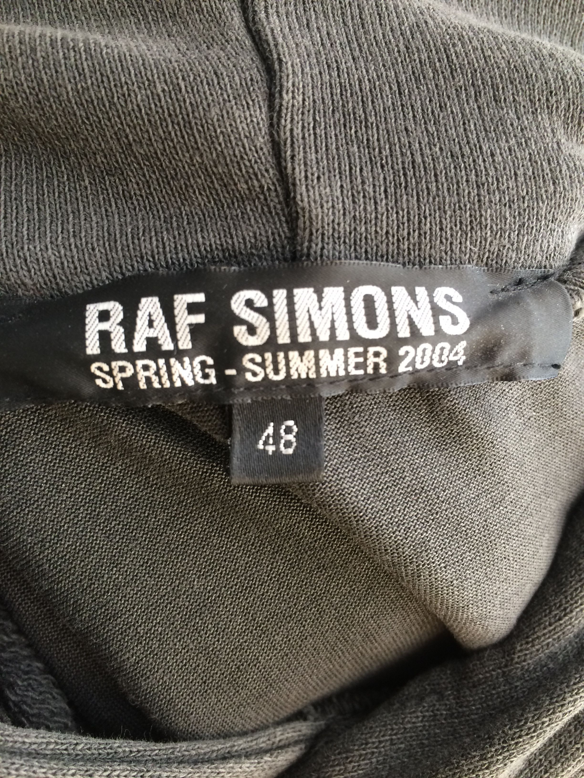 Raf Simons Sleeveless Hoodie SS04 | Grailed