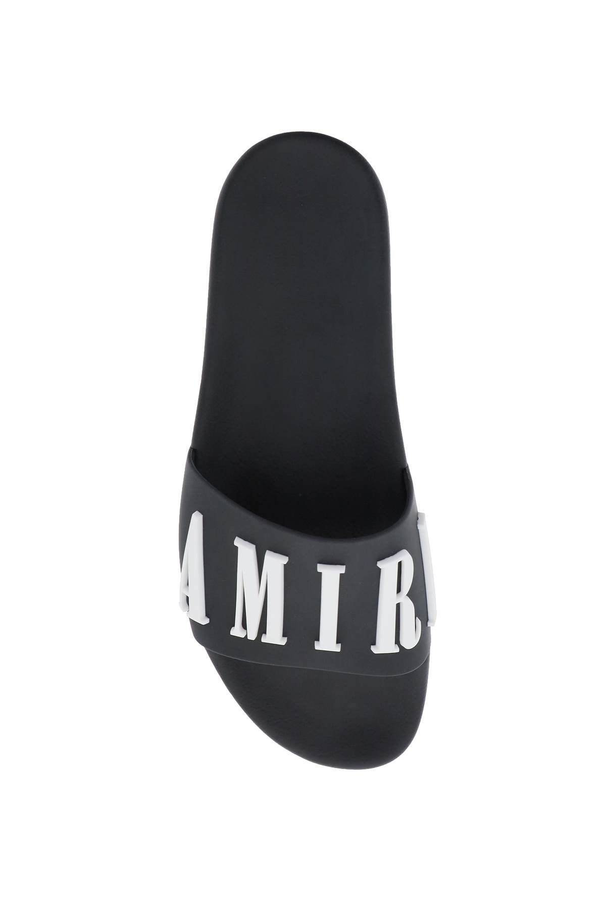 Amiri logo rubber slides | Grailed