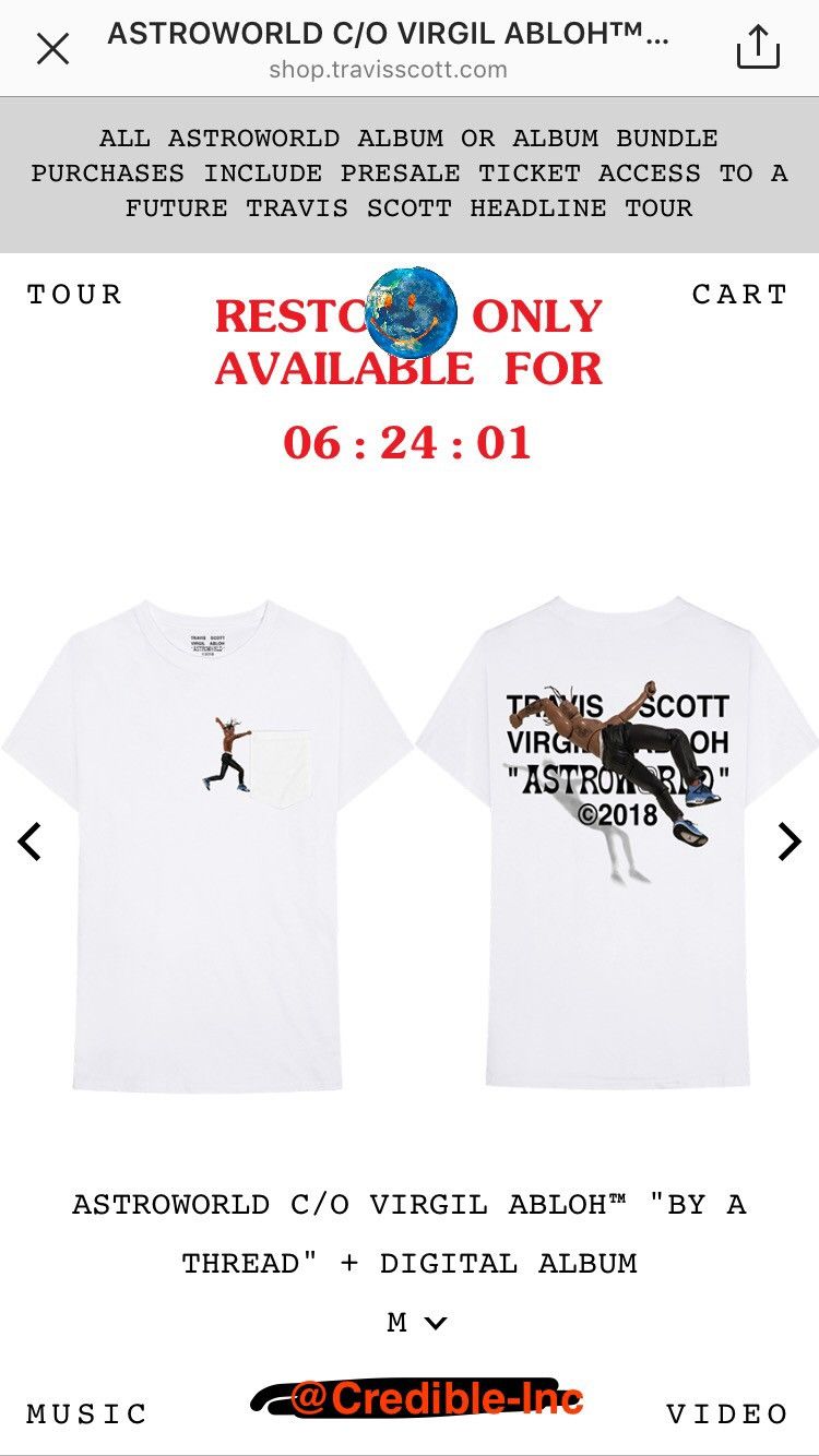 Off-White × Travis Scott Off White x Travis Scott x BY A THREAD ...