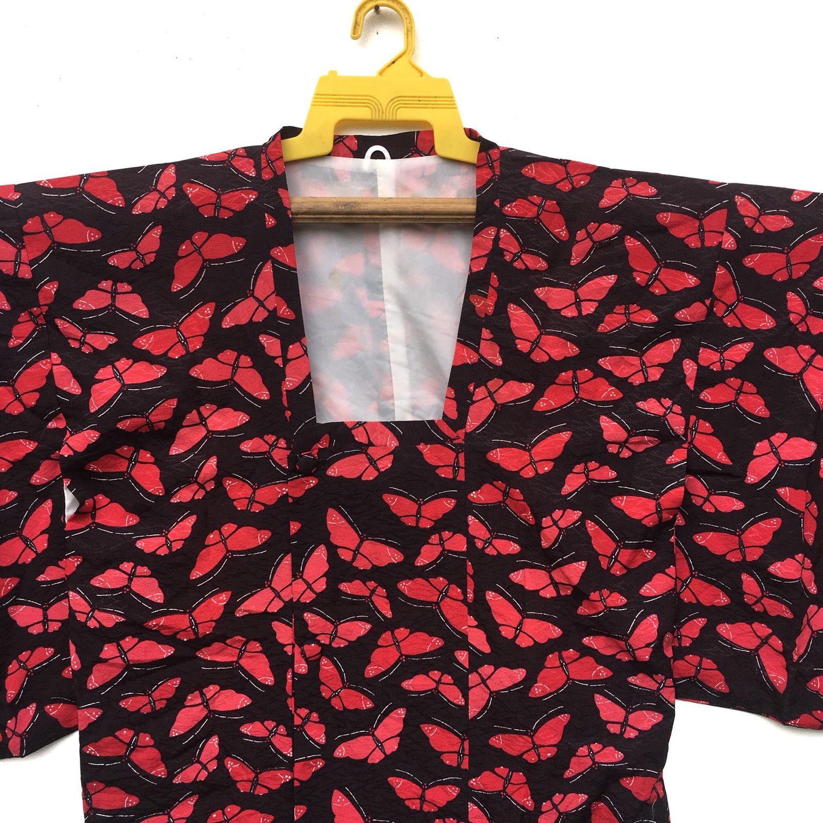 Japanese Brand × Kimono Japan Dragon Hanten Short Kimono Design Red ...