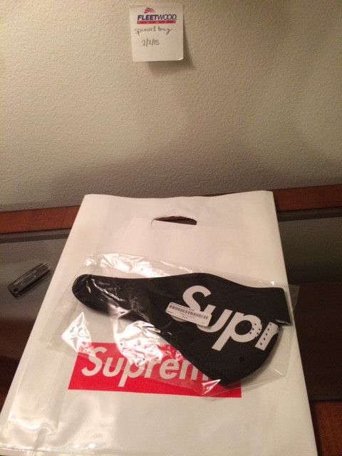 Supreme Face Mask Black | Grailed