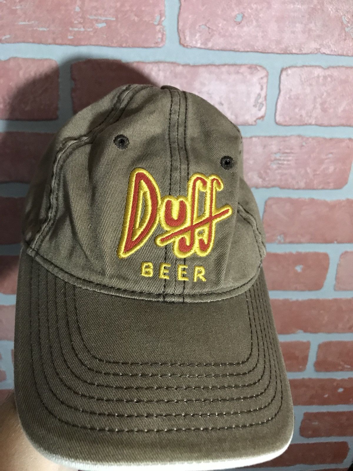 The Simpsons The Simpson Duff Beer Cap | Grailed
