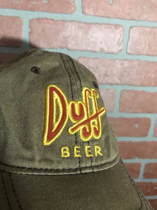 The Simpsons The Simpson Duff Beer Cap | Grailed