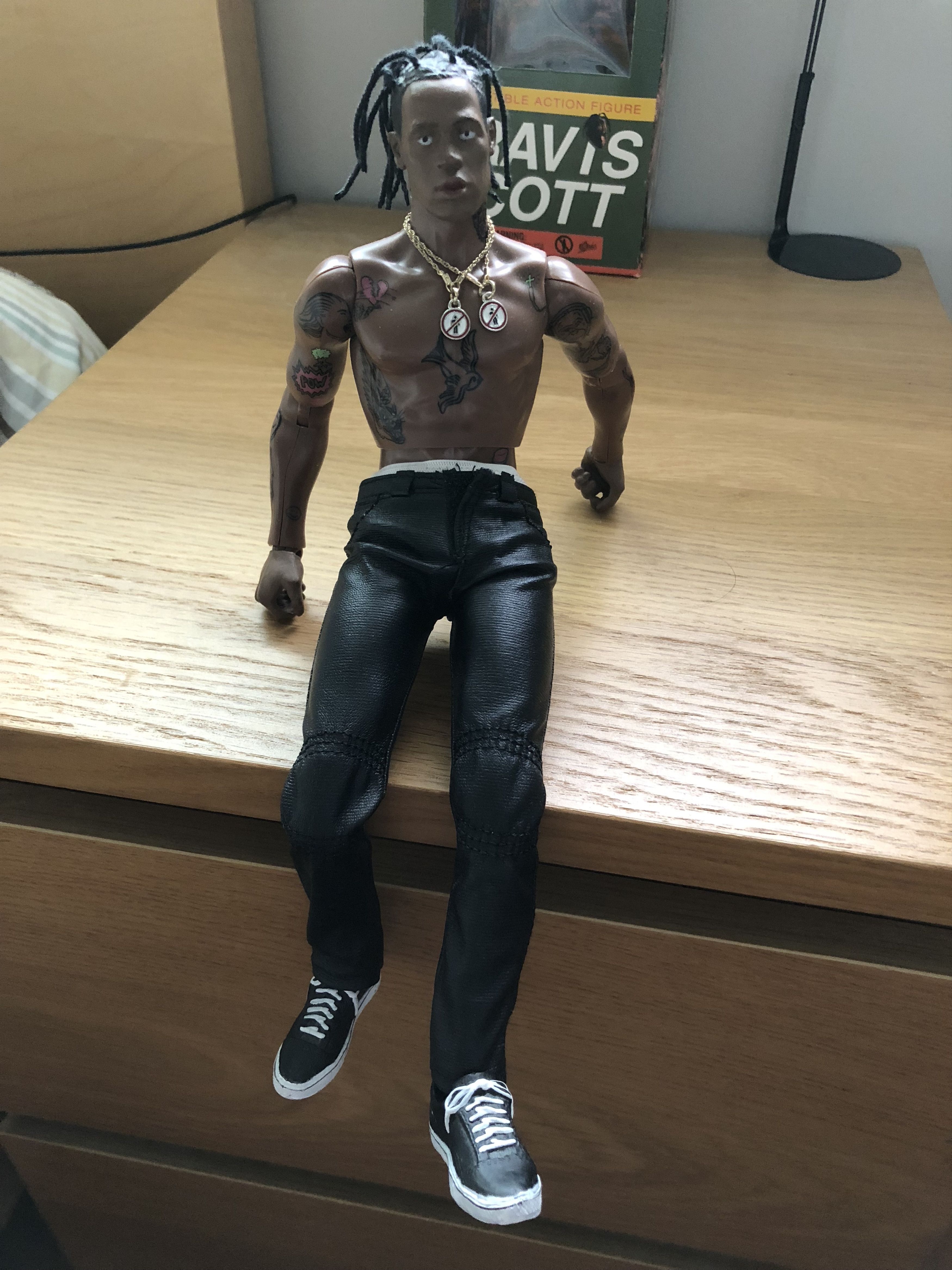 Travis Scott Rodeo Action Figure | Grailed
