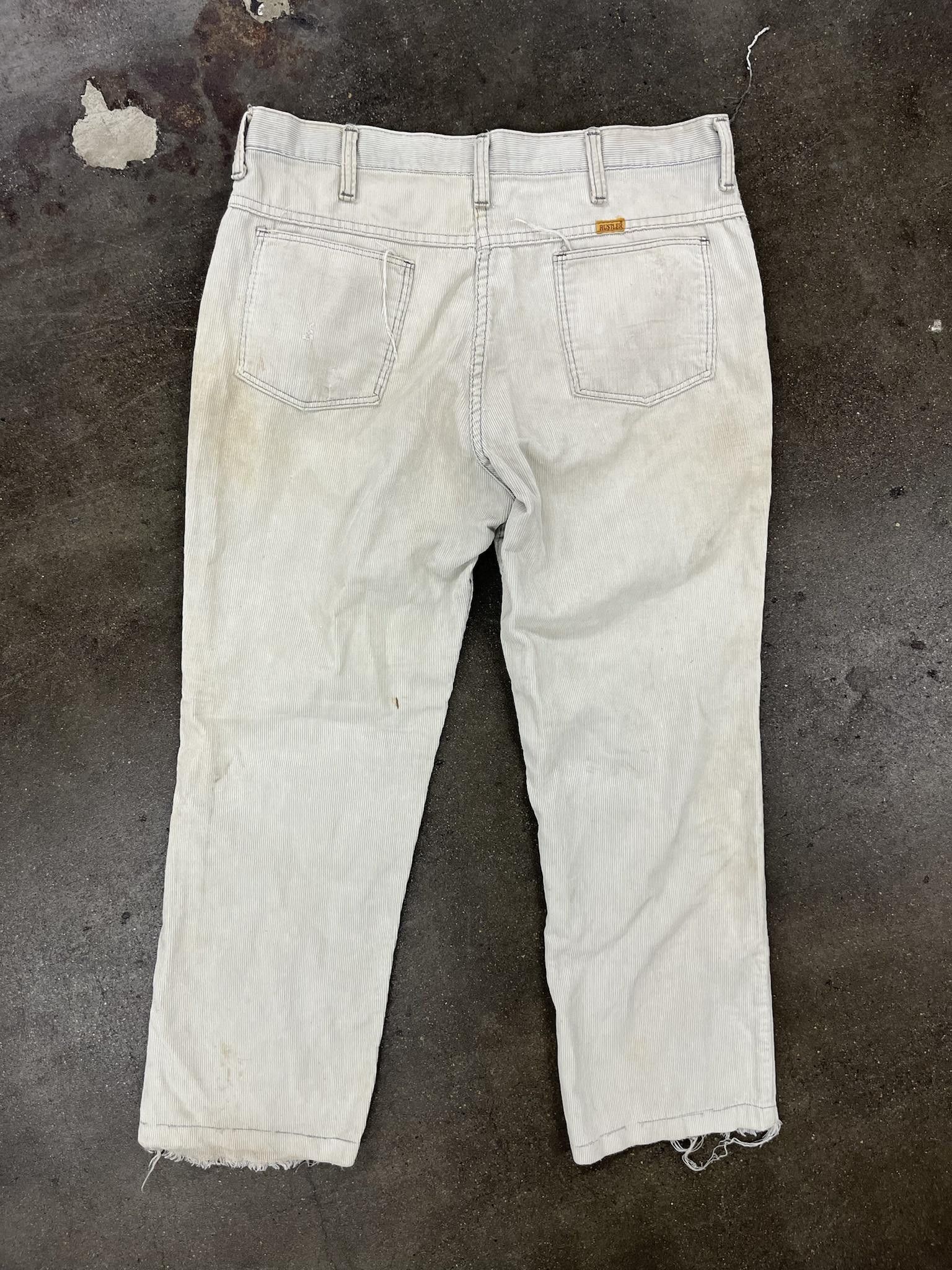 Vintage 1990's ERD Style Wrangler Rustler Stained Up Corduroy Pants ...