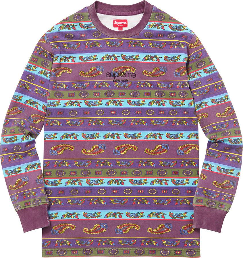 Supreme Paisley Classic Logo | Grailed