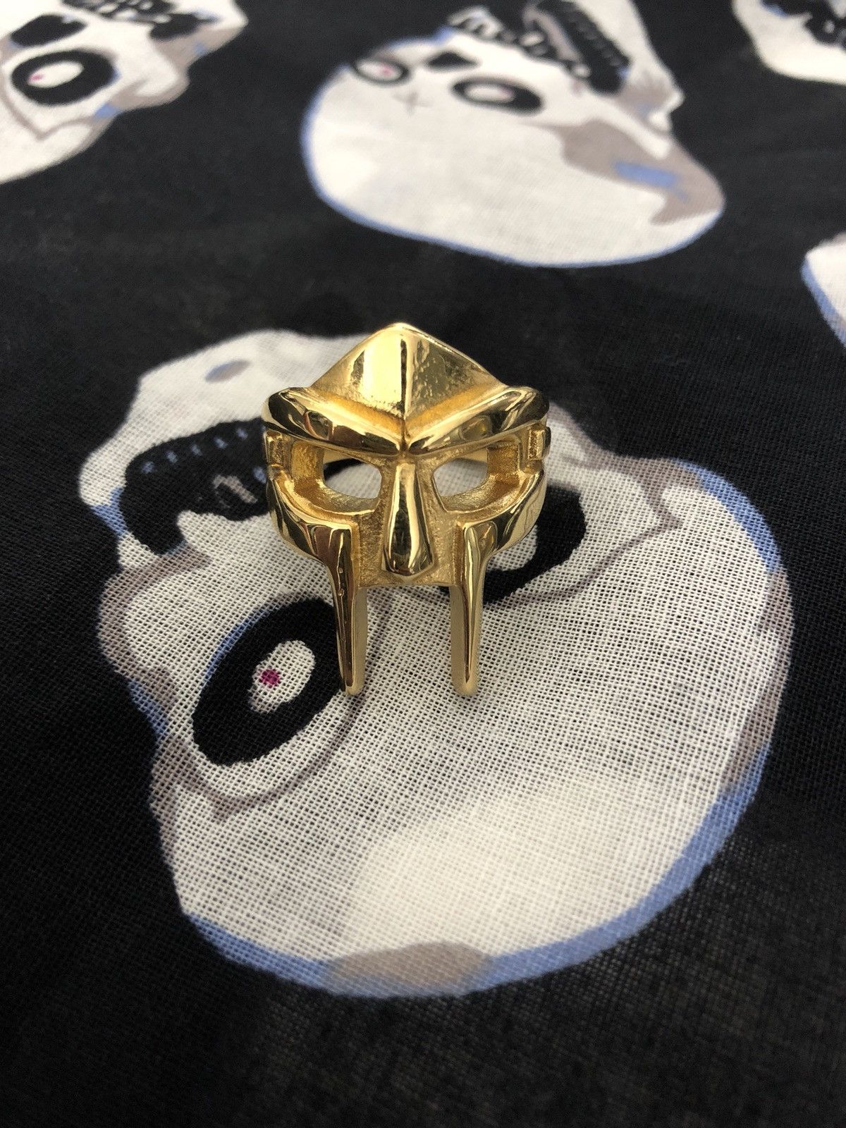 Mf Doom Mf Doom Ring Gold | Grailed