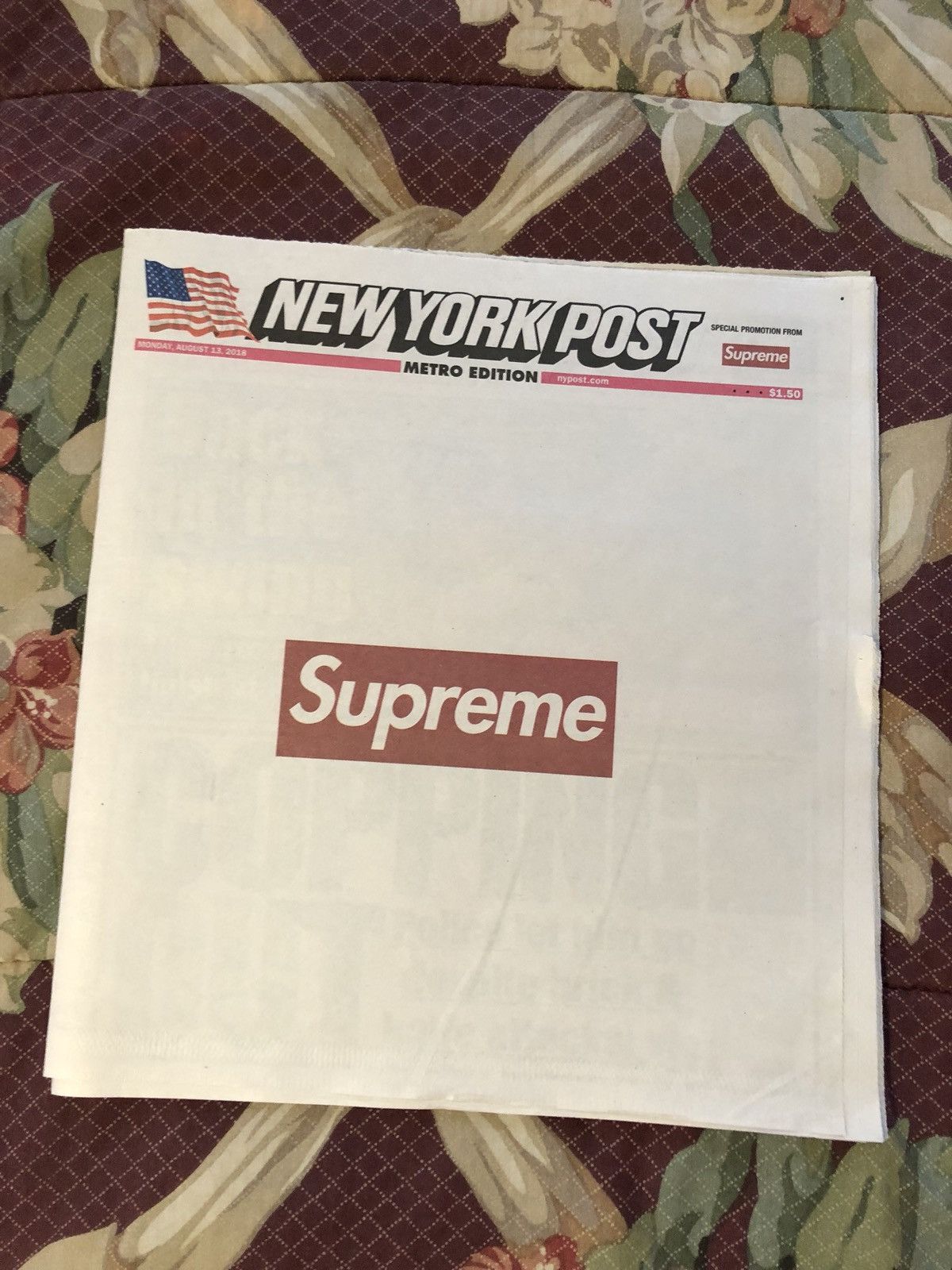Supreme New York Post | Grailed