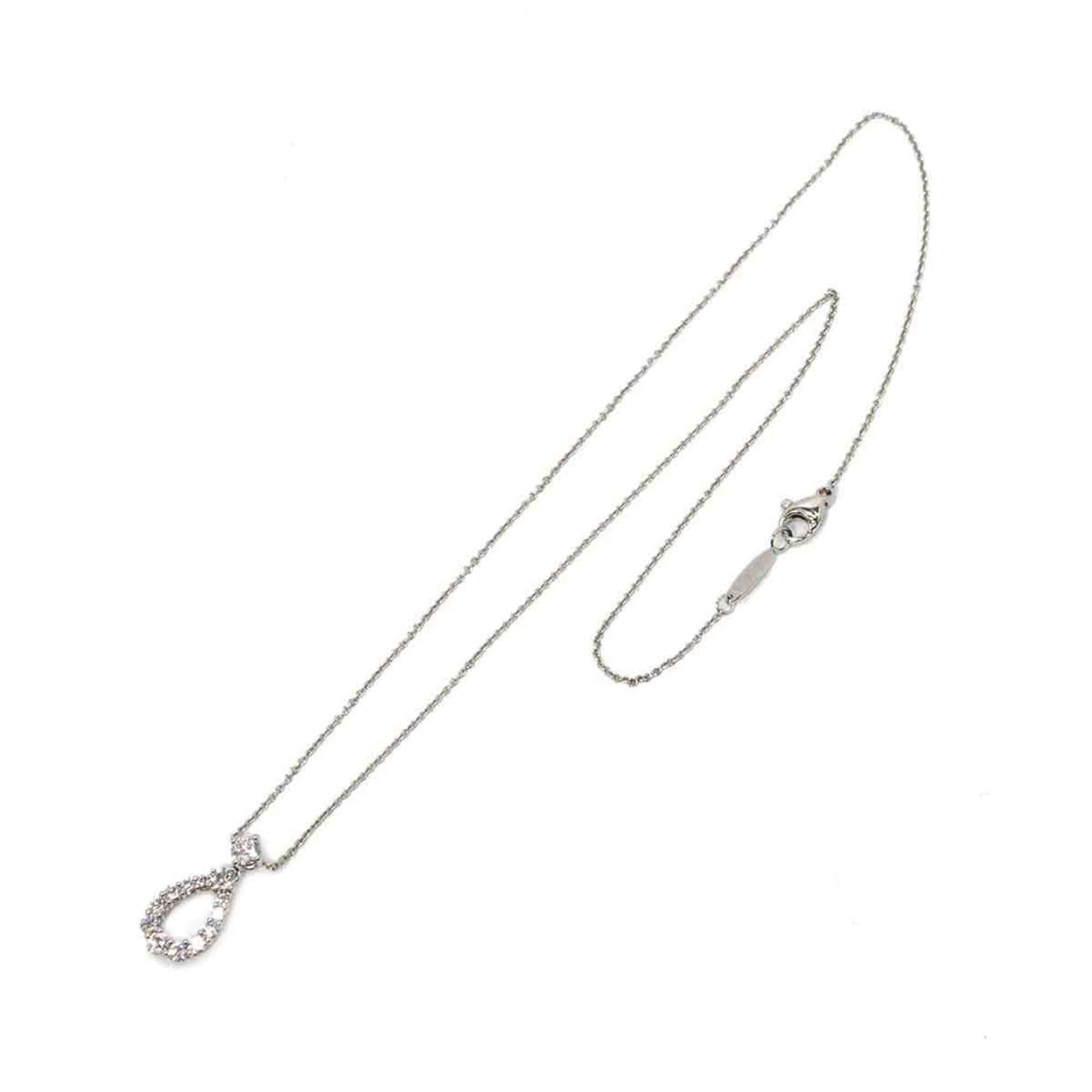 Other Harry Winston HW Loop Diamond Necklace 41cm Pt Platinum Medium ...