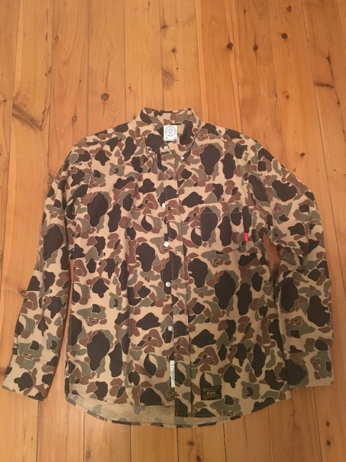 Wtaps Camo Shirt | Grailed