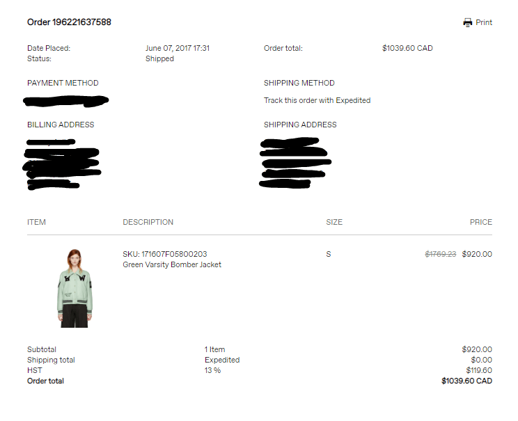 Off-White Off-White Green Varsity Bomber Jacket | Grailed