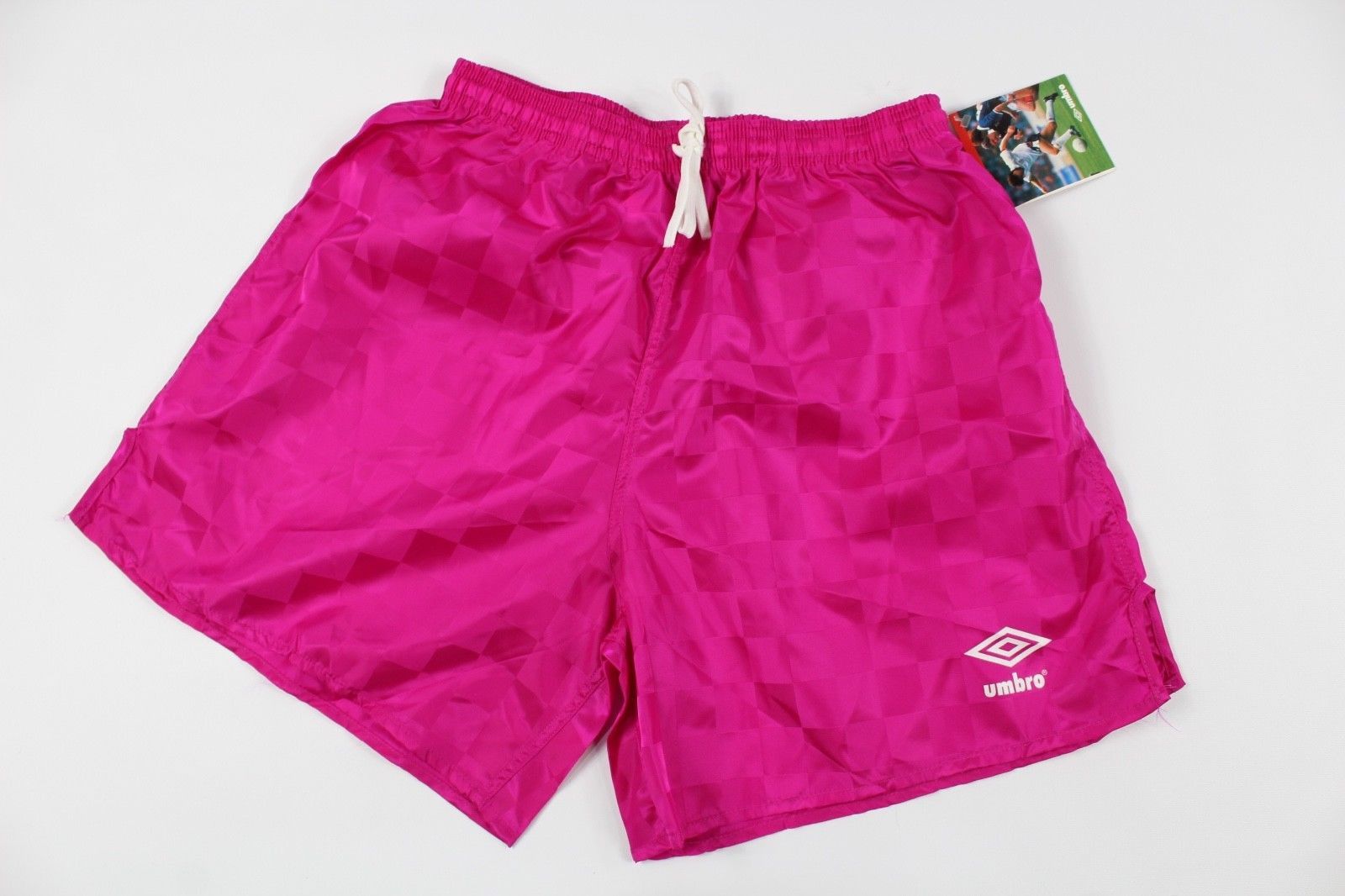 Umbro × Vintage Vintage 90s New UMBRO Mens Large Checkered SoccerShorts ...