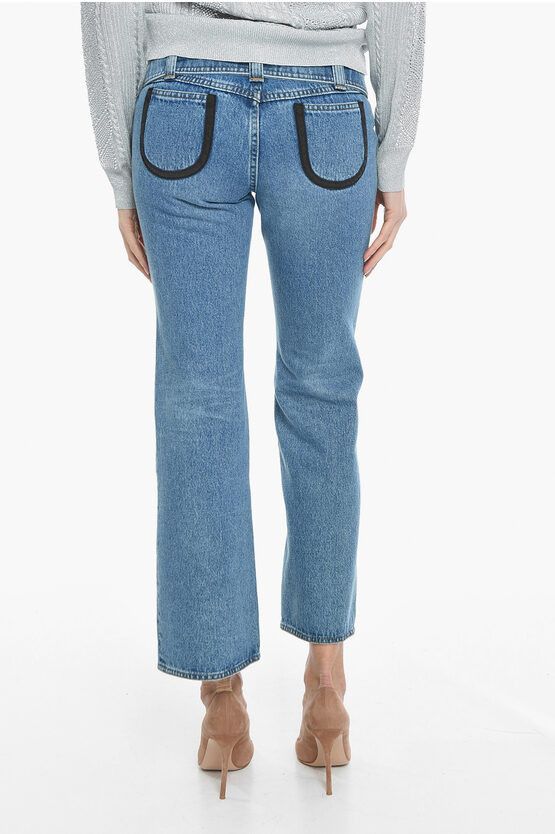 Cormio High Waisted Flared Fit Jeans With Buckle | Grailed