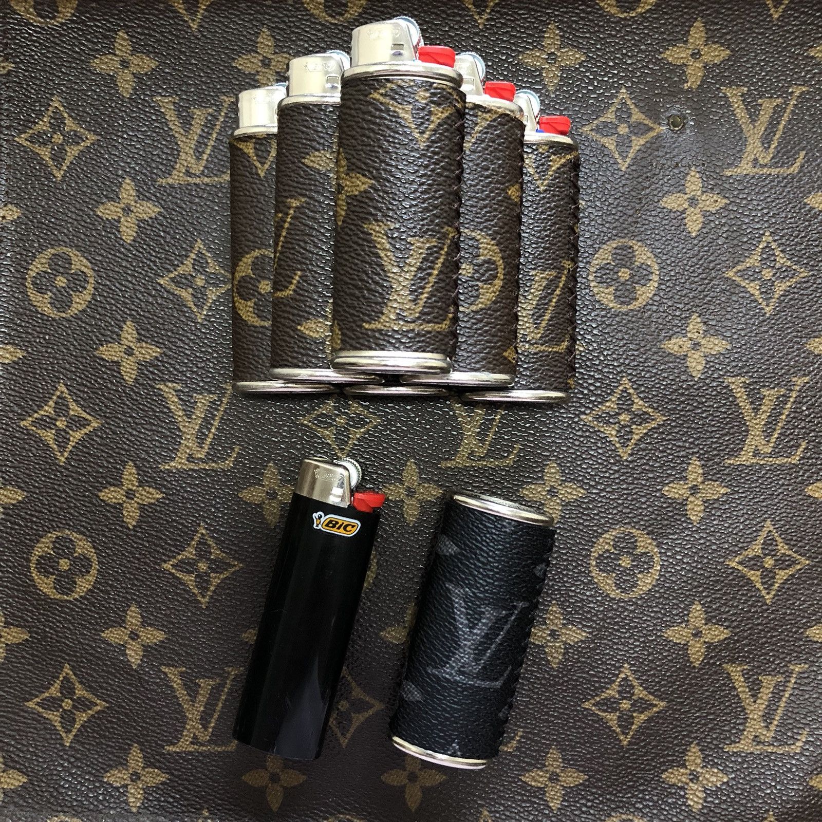 Gucci × Louis Vuitton Custom Designer Lighter Case | Grailed