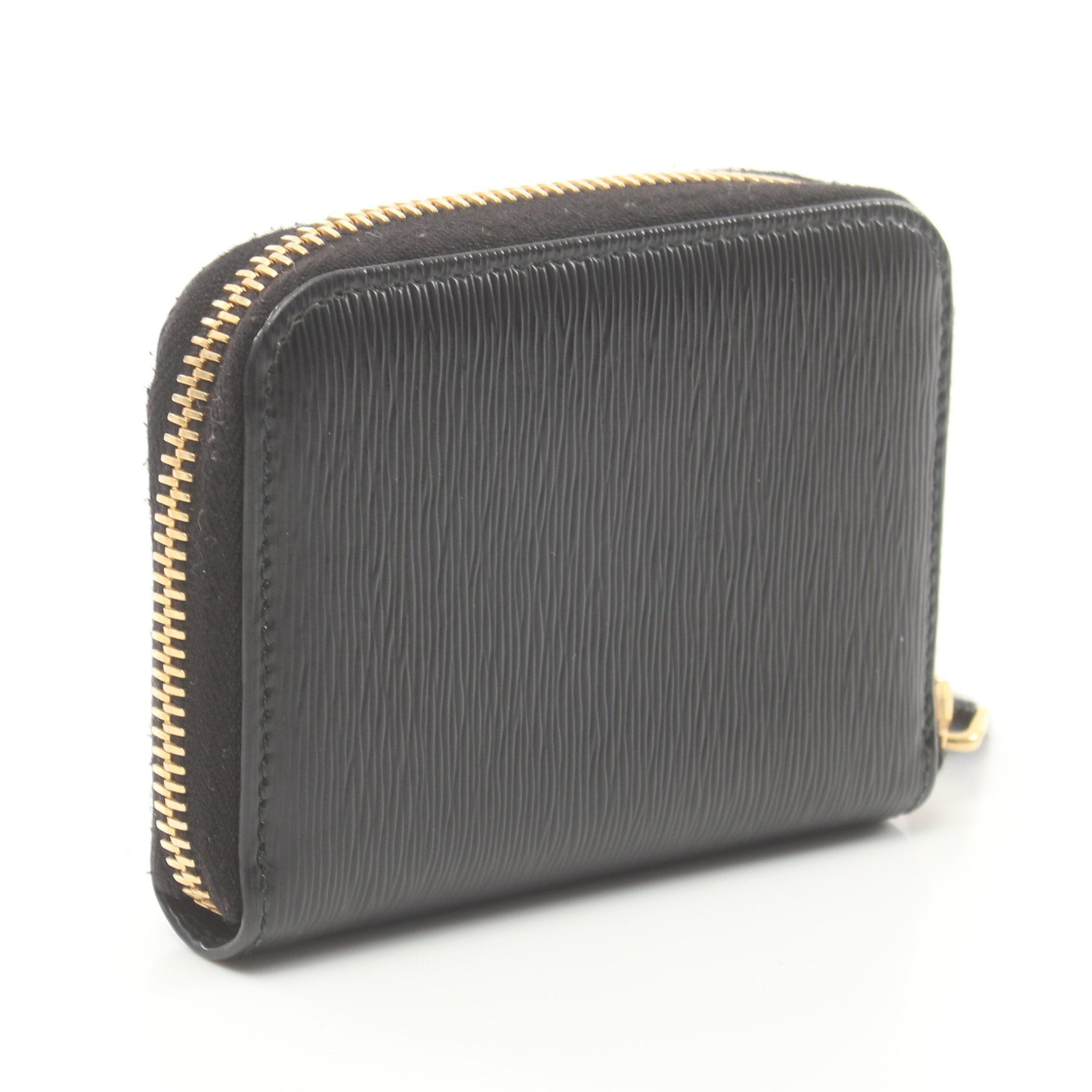 Prada Prada Vitello Move Round Fastener Coin Purse Saffiano Leather ...