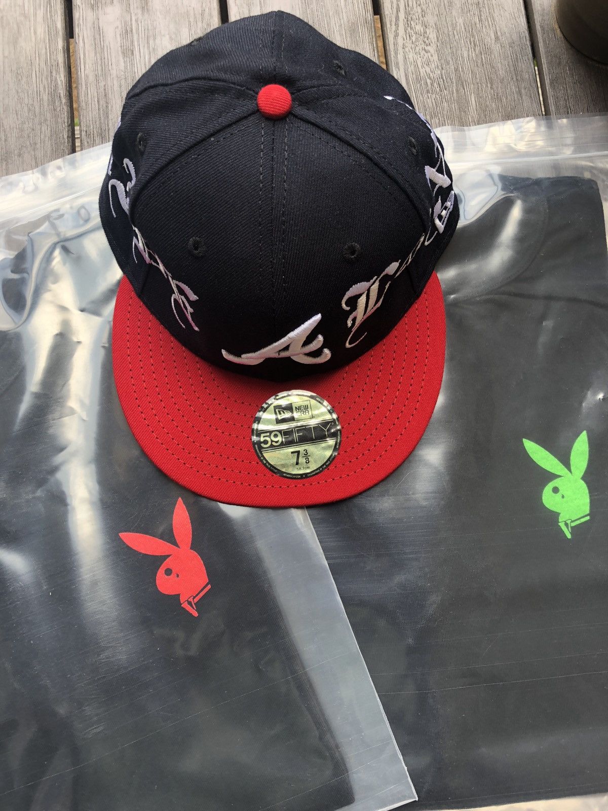 Vlone Atl Braves X Vlone Hat | Grailed