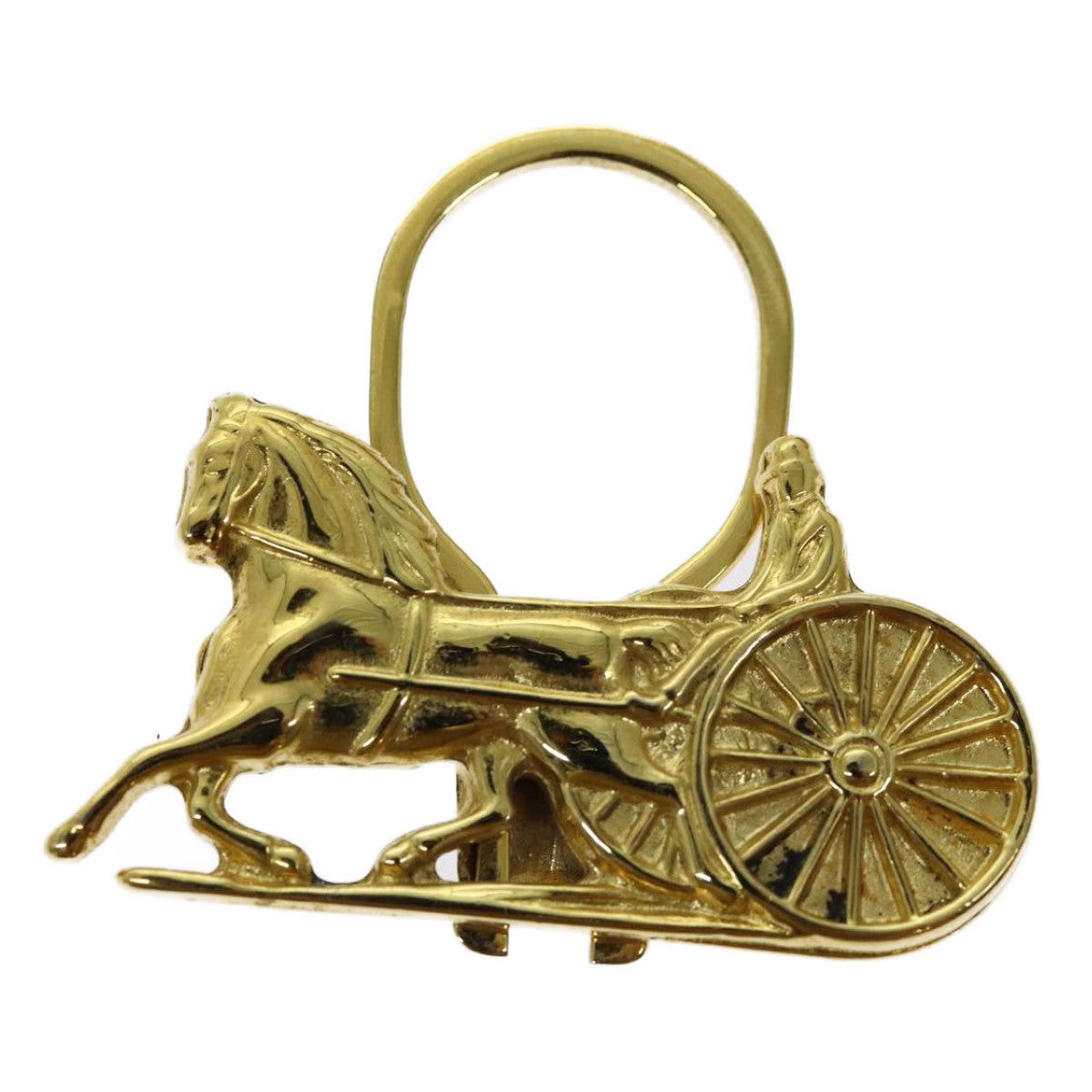 Celine CELINE Horse Carriage Key Ring metal Gold Auth ar11605B | Grailed