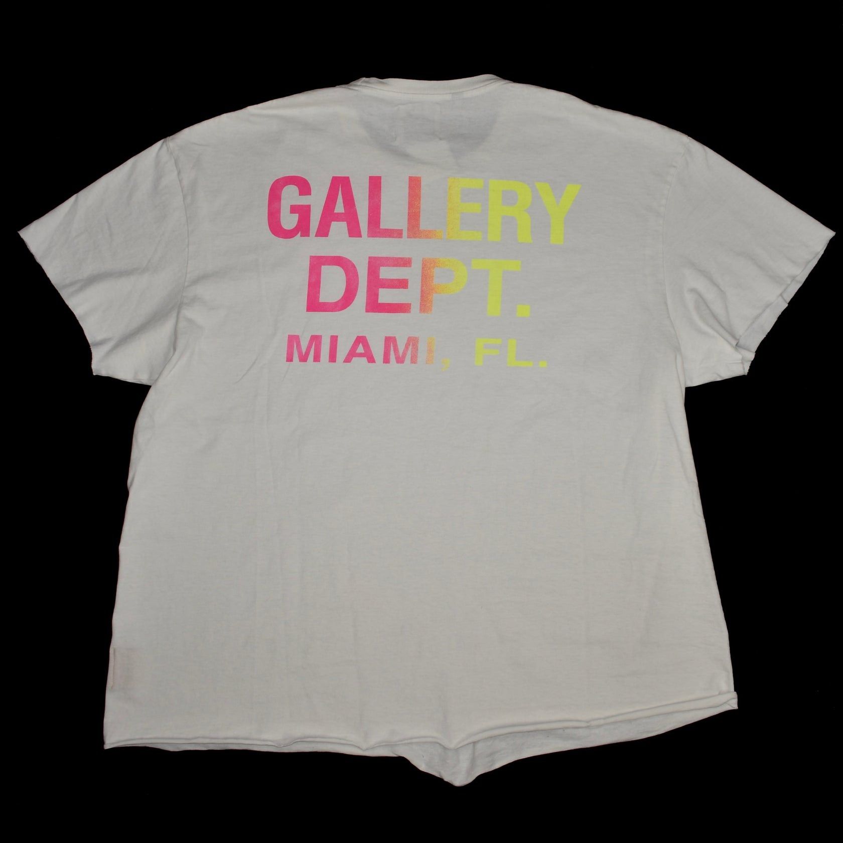 Gallery Dept. Gallery Dept. Miami Logo Boardwalk Paint T-Shirt | Grailed