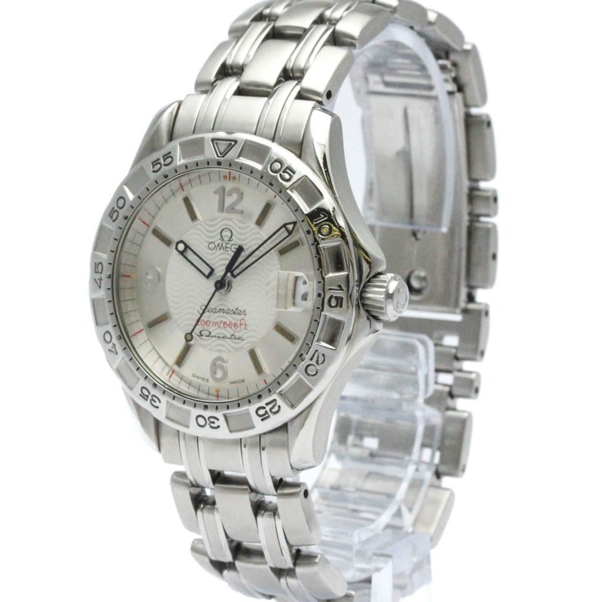 Omega Polished OMEGA Seamaster Omegamatic Steel Auto Quartz Watch 2514. ...