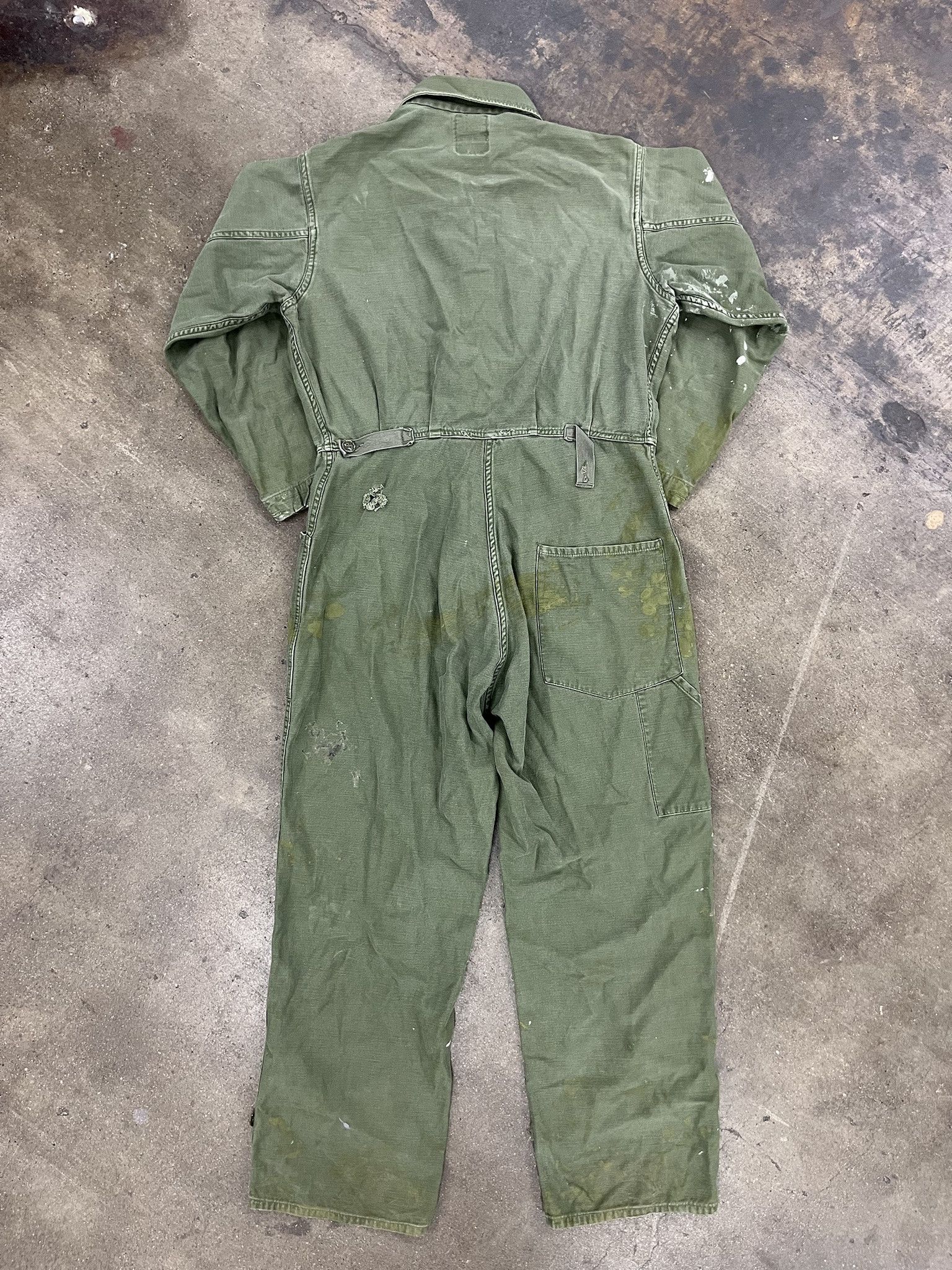 Vintage Vintage 1980's Stained and Painted US Military Coveralls | Grailed
