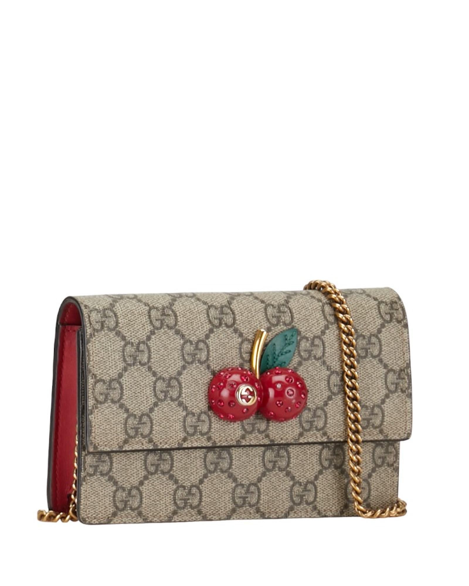 Gucci Cherry Mini Bag in GG Supreme Pattern | Grailed