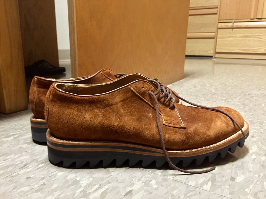 Yuketen Ripple Sole Derby | Grailed