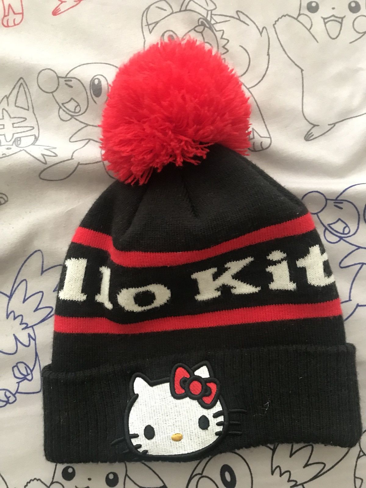 GCDS × Lil Peep Hello Kitty Beanie | Grailed