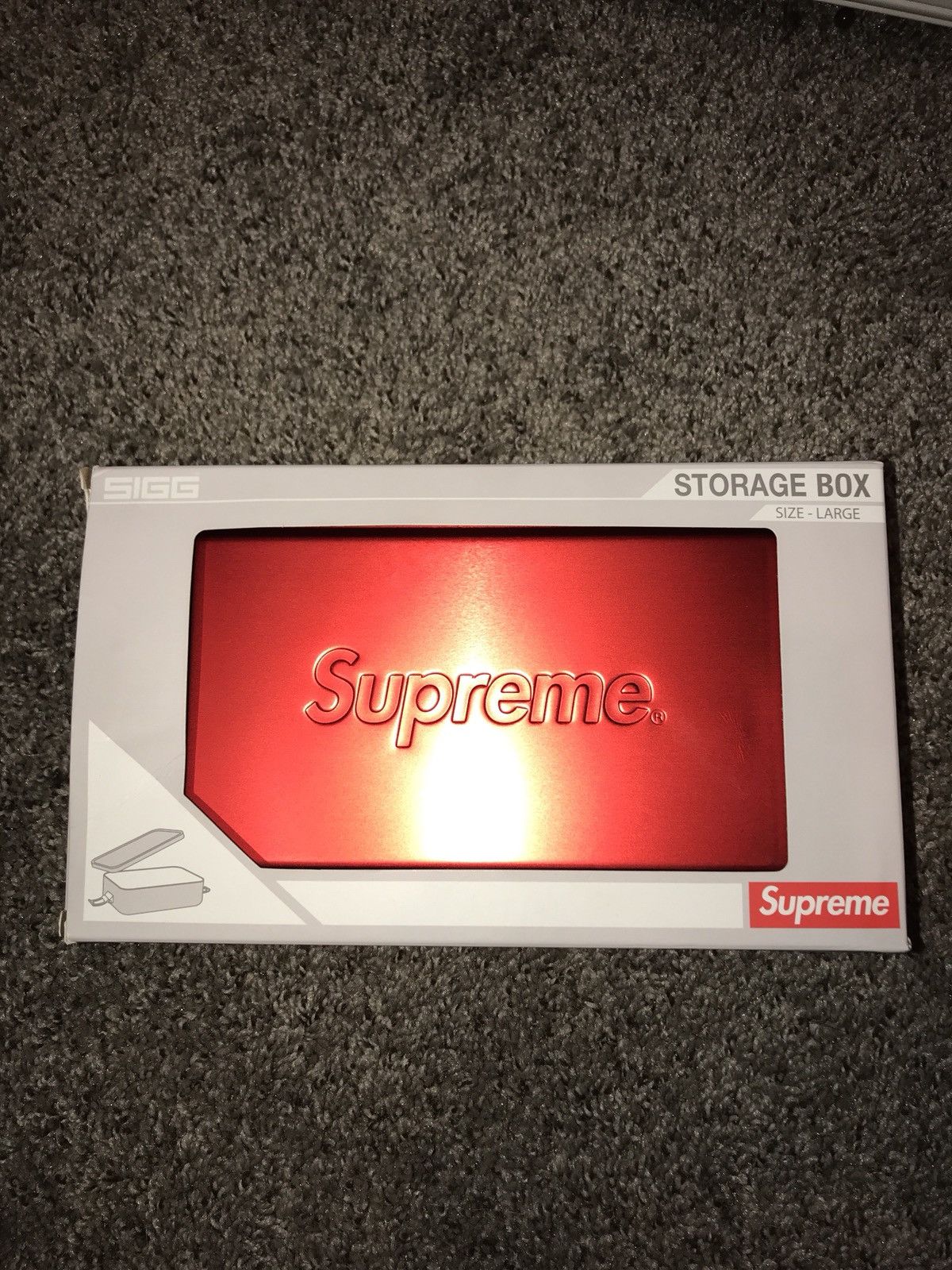 Supreme Supreme X SIGG Large Storage Box | Grailed