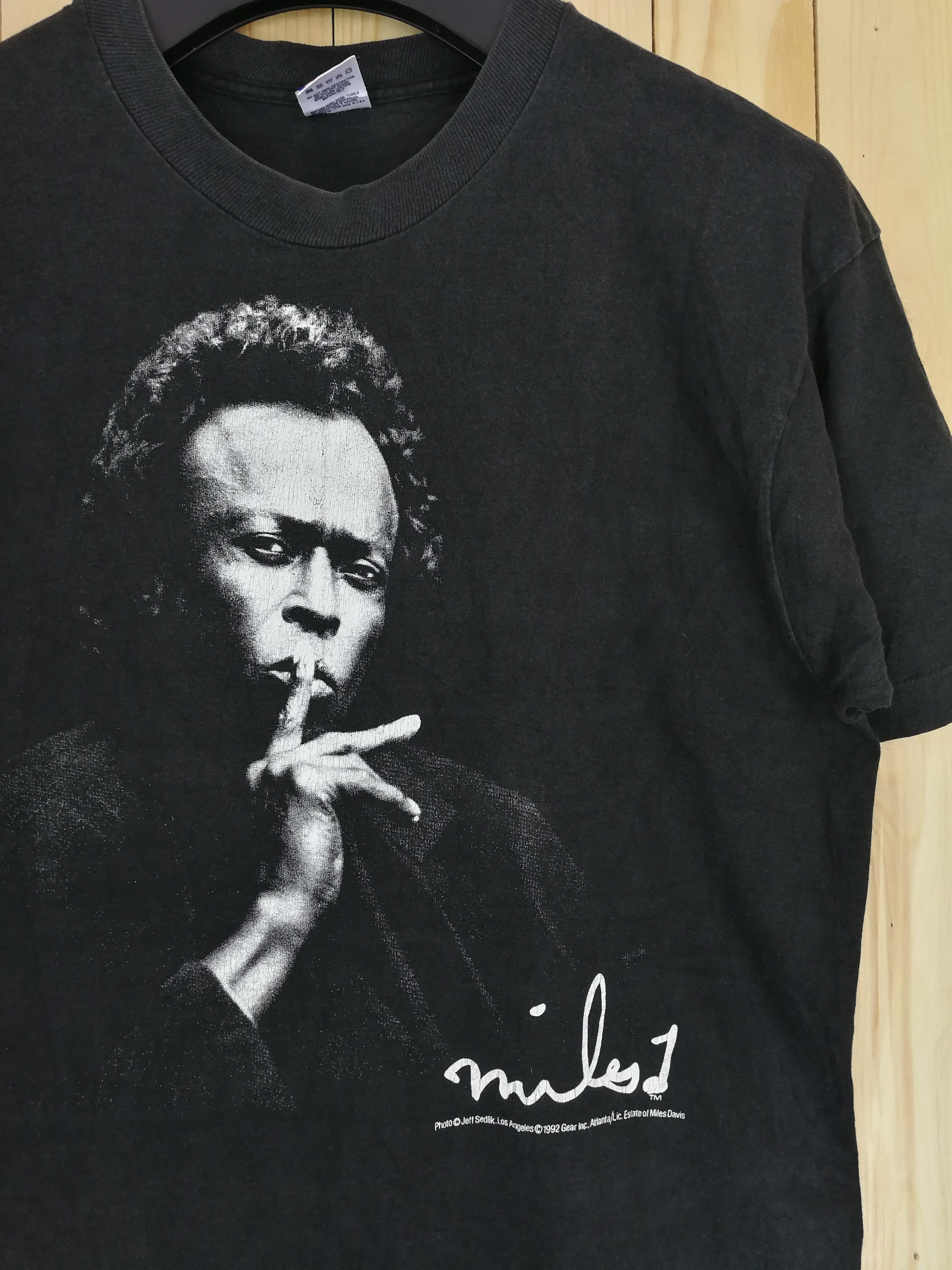 Vintage 1992 Miles Davis Vintage Tshirt | Grailed
