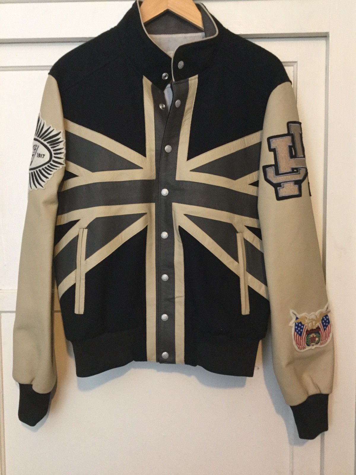 Jeff Hamilton Jeff Hamilton British Flag Bomber | Grailed