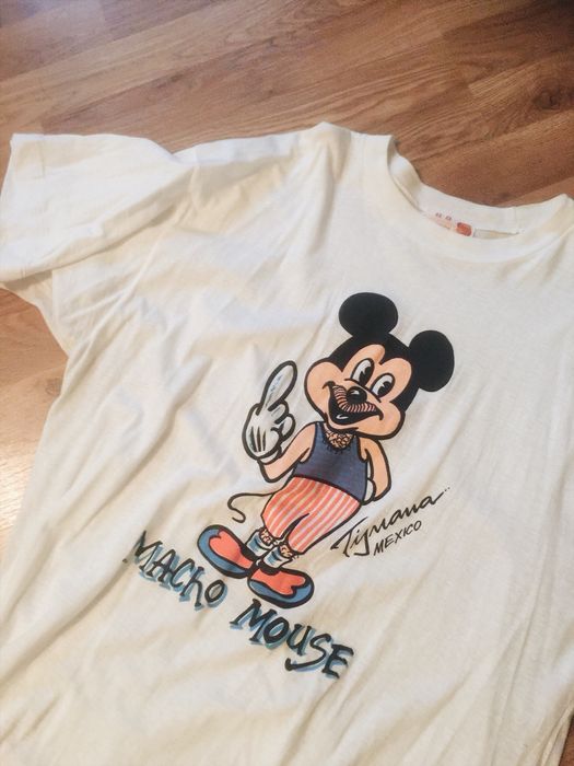 Vintage Vintage Macho Mickey Mouse Bootleg | Grailed