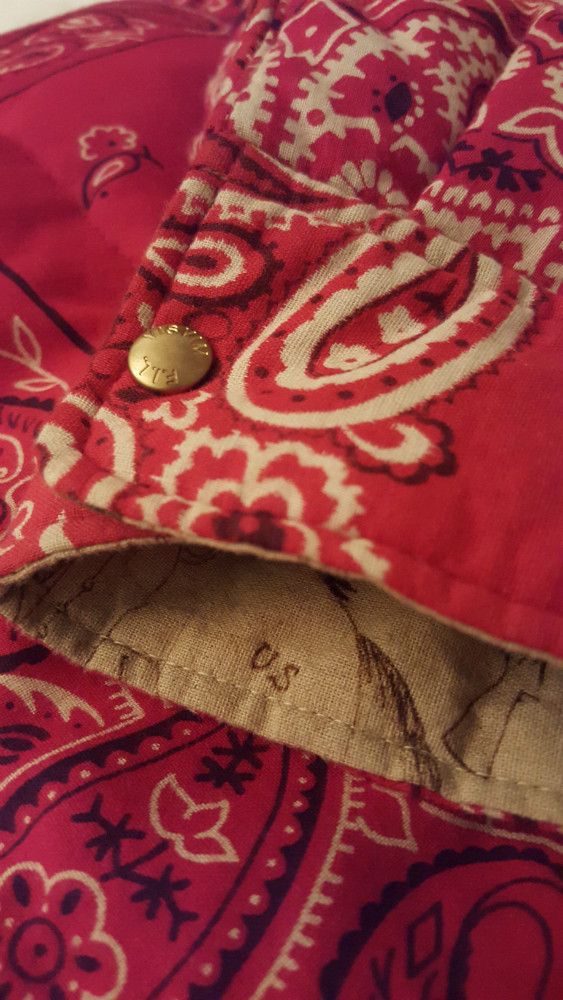 Visvim Visvim Kerchief Down Jacket Red Bandana | Grailed